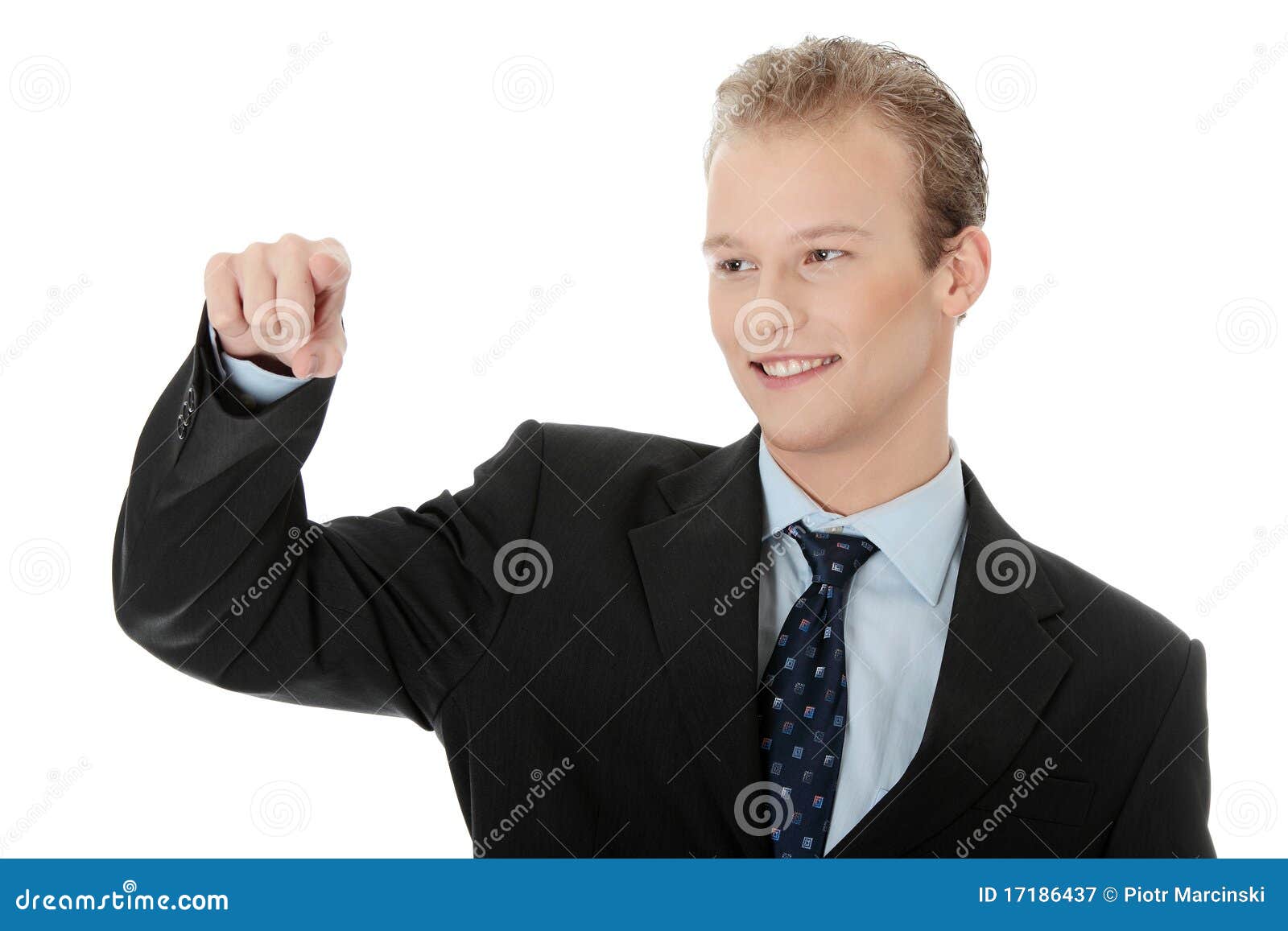 Pointing something stock image. Image of finger, beauty - 17186437