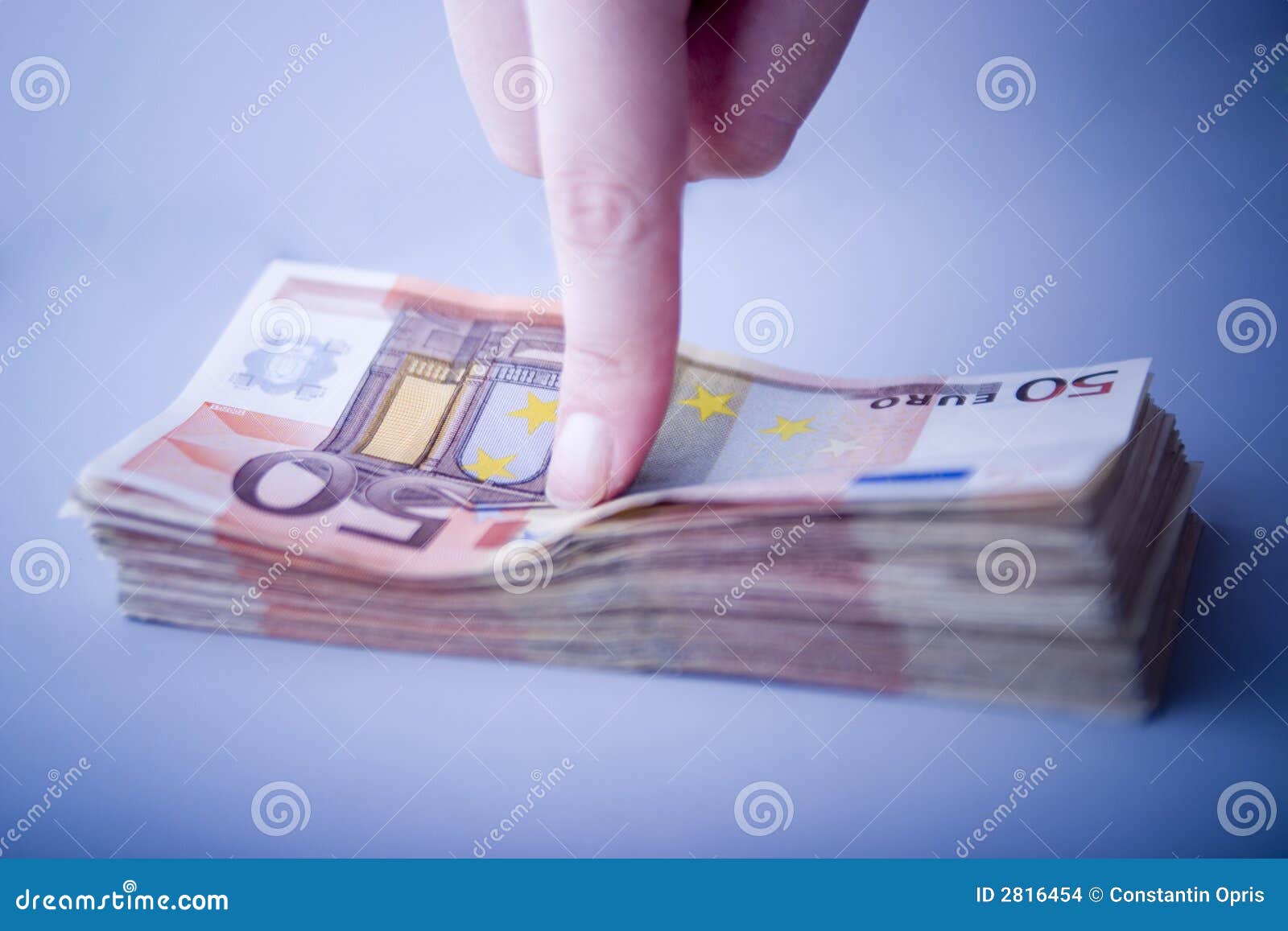 Pointing to the money stock photo. Image of currencies - 2816454