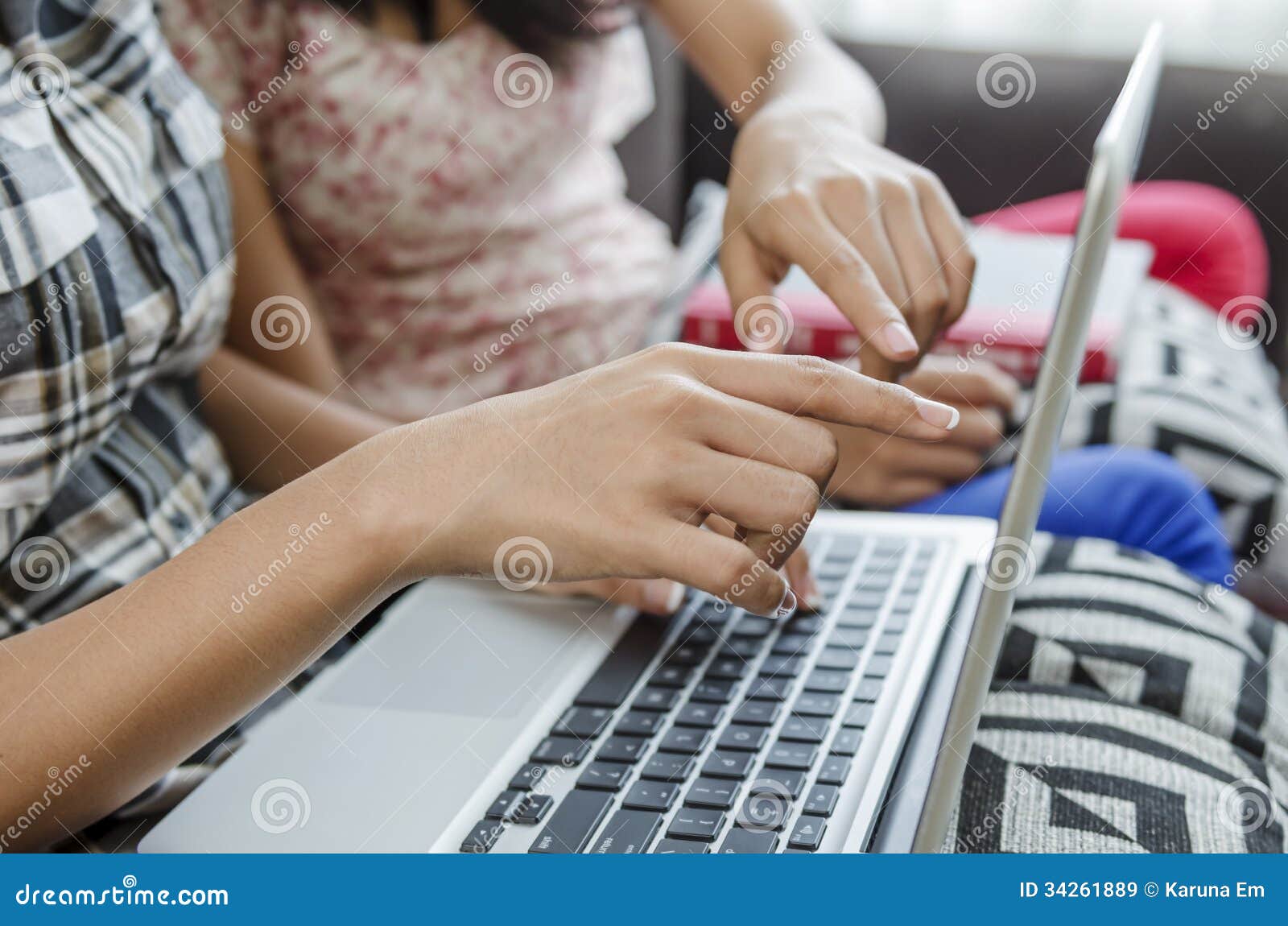 Pointing to screen stock image. Image of discussion, horizontal - 34261889