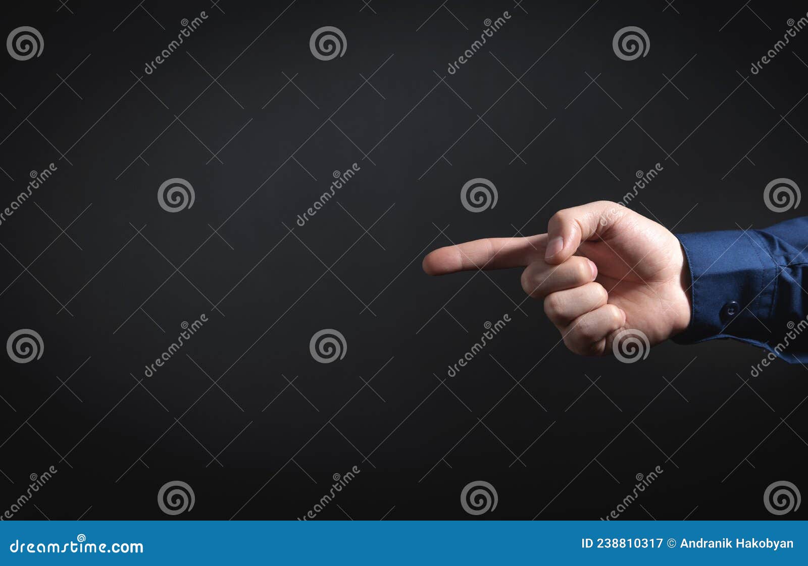 Pointing or Touching Finger in Screen Stock Image - Image of virtual ...