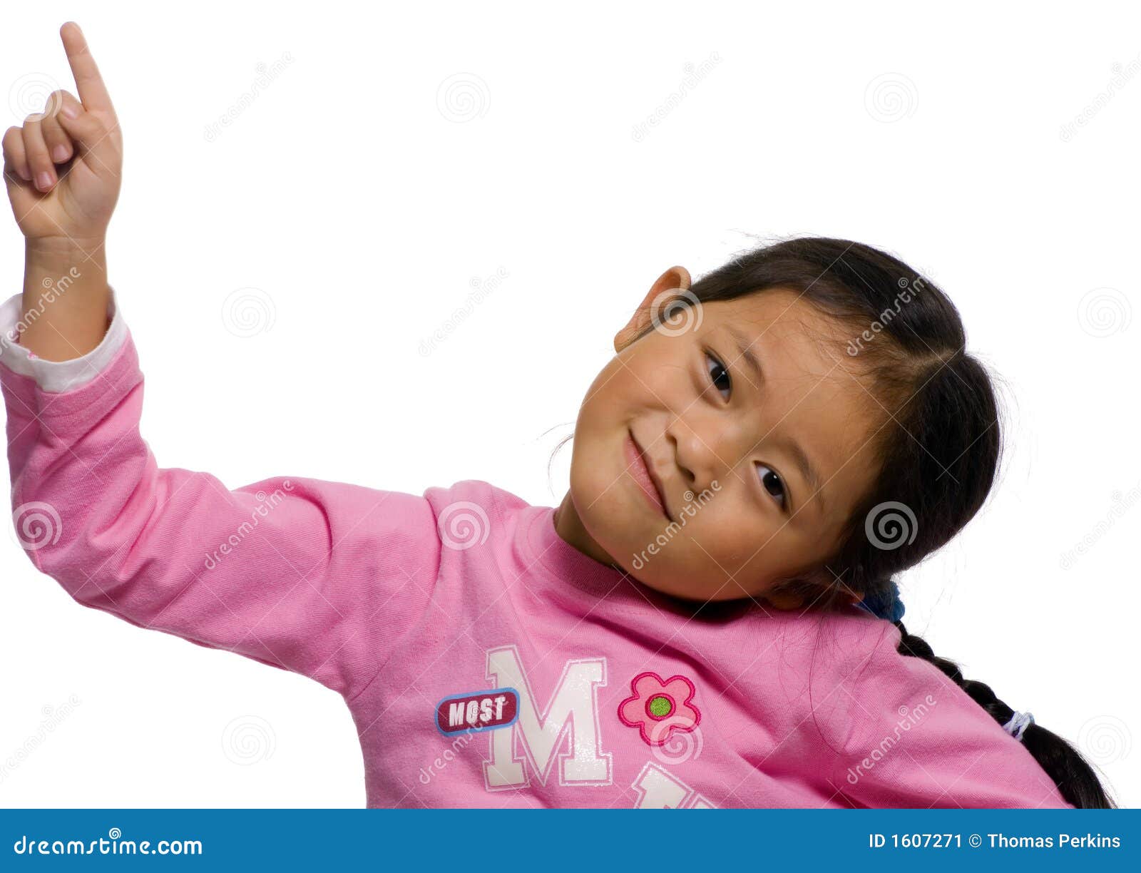 Pointing upward 2 stock image. Image of high, posing, family - 1607271