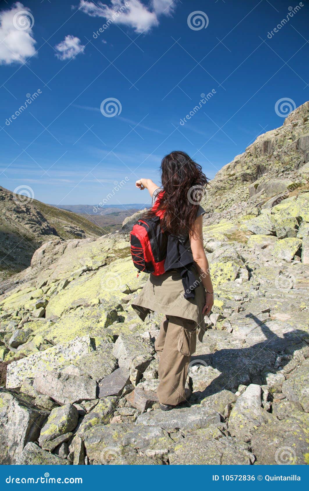 Pointing the valley far stock photo. Image of track, rock - 10572836
