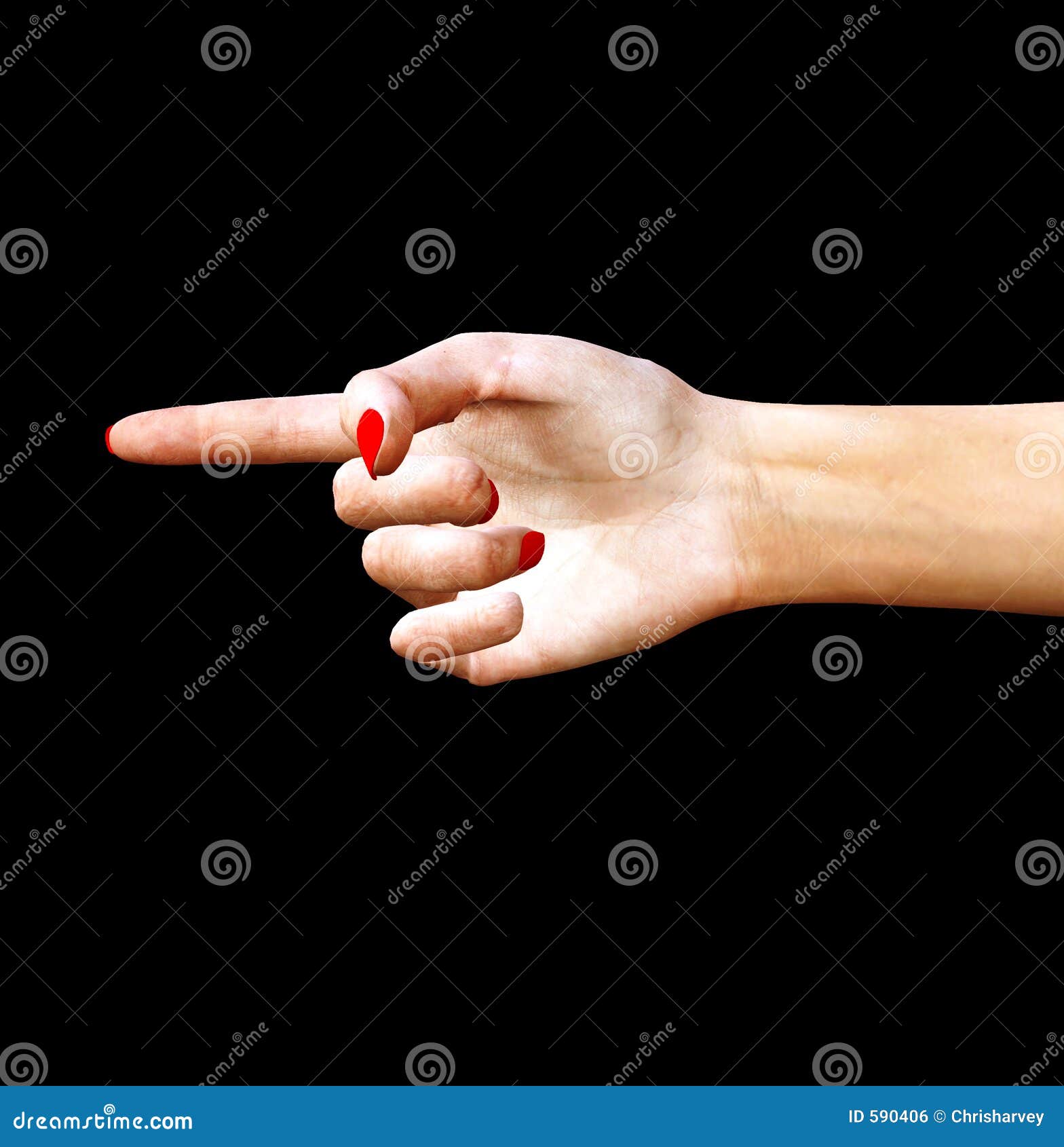 Pointing this way stock illustration. Illustration of black - 590406