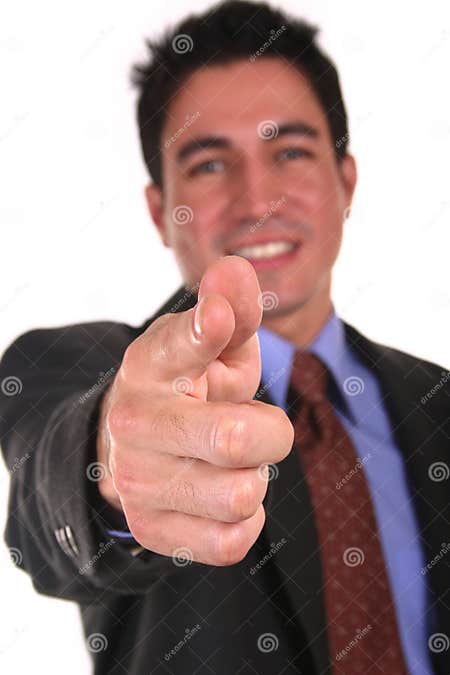 Pointing at you stock image. Image of attire, businessmen - 129929