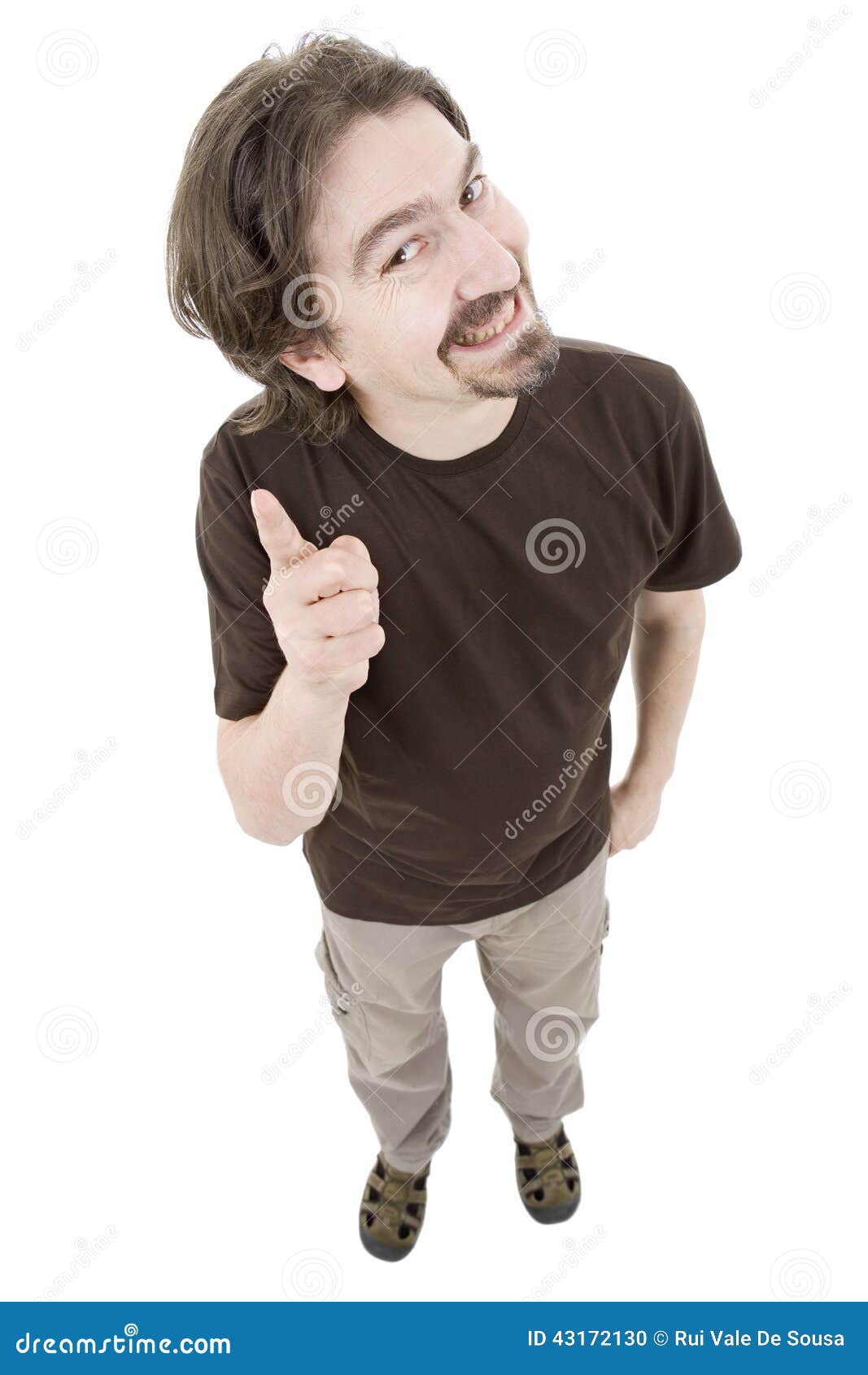 Pointing stock photo. Image of joyful, smile, angle, standing - 43172130