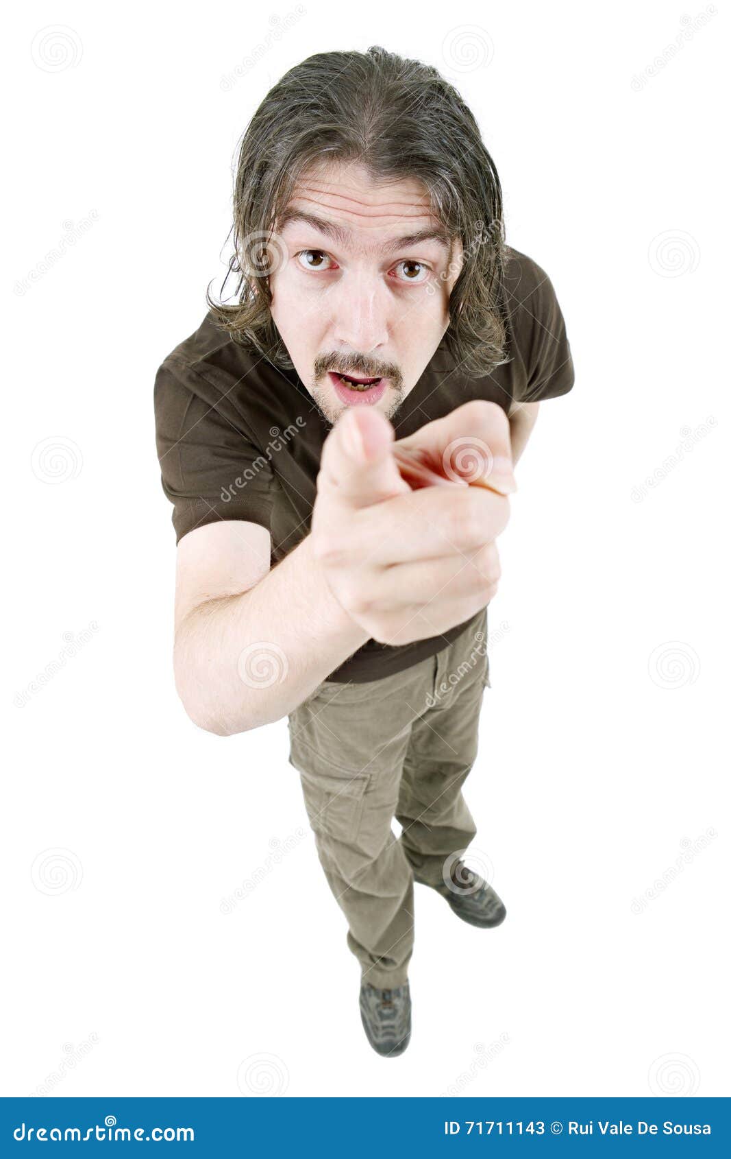 Pointing stock image. Image of casual, adult, gesture - 71711143