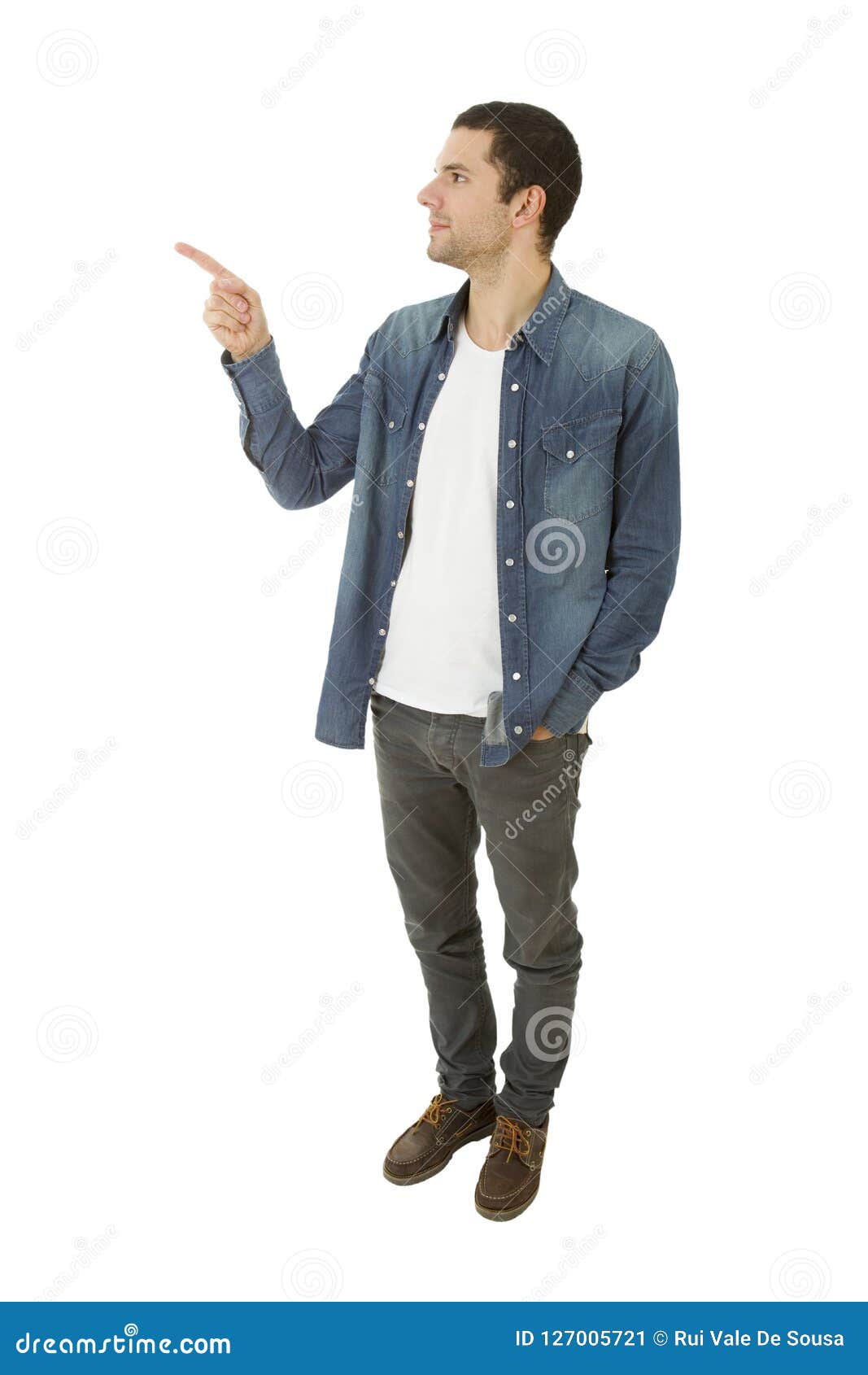 Pointing stock image. Image of cool, beautiful, pointing - 127005721