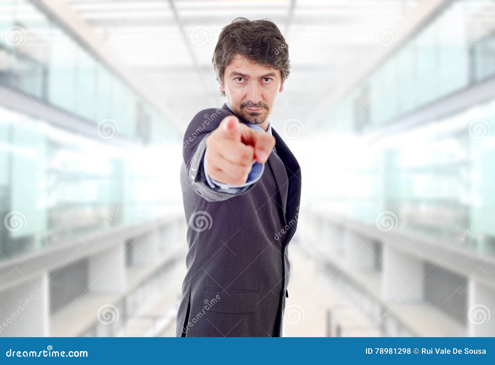 Pointing stock photo. Image of confidence, caucasian - 78981298