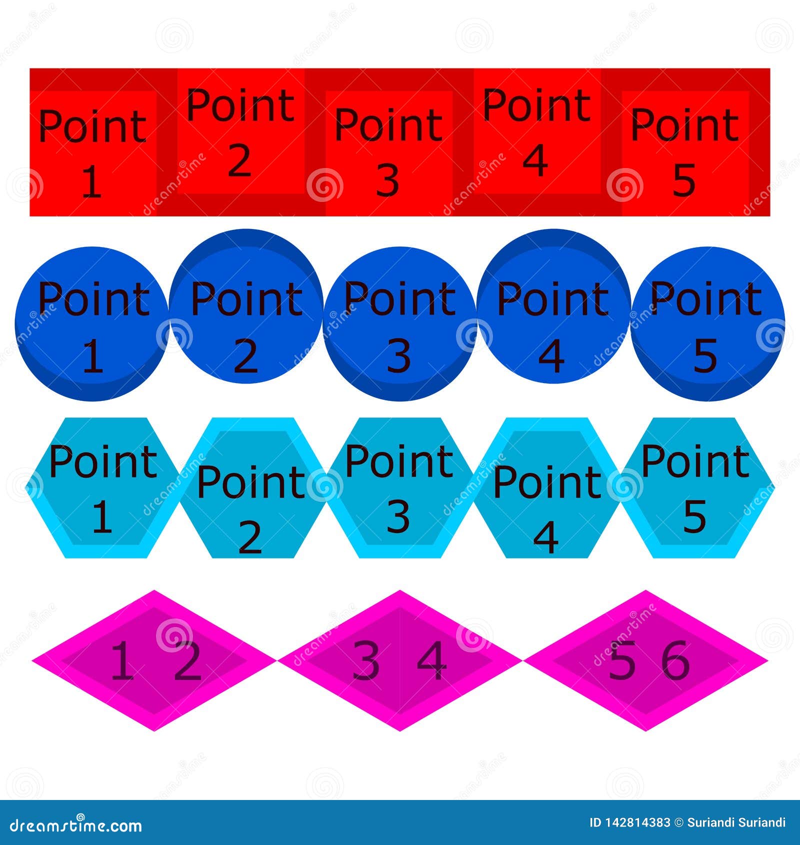 Points for Bussiness Plan stock vector. Illustration of plan - 142814383