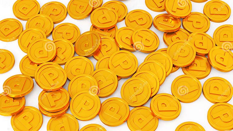 Points coins stock illustration. Illustration of gift - 77835746