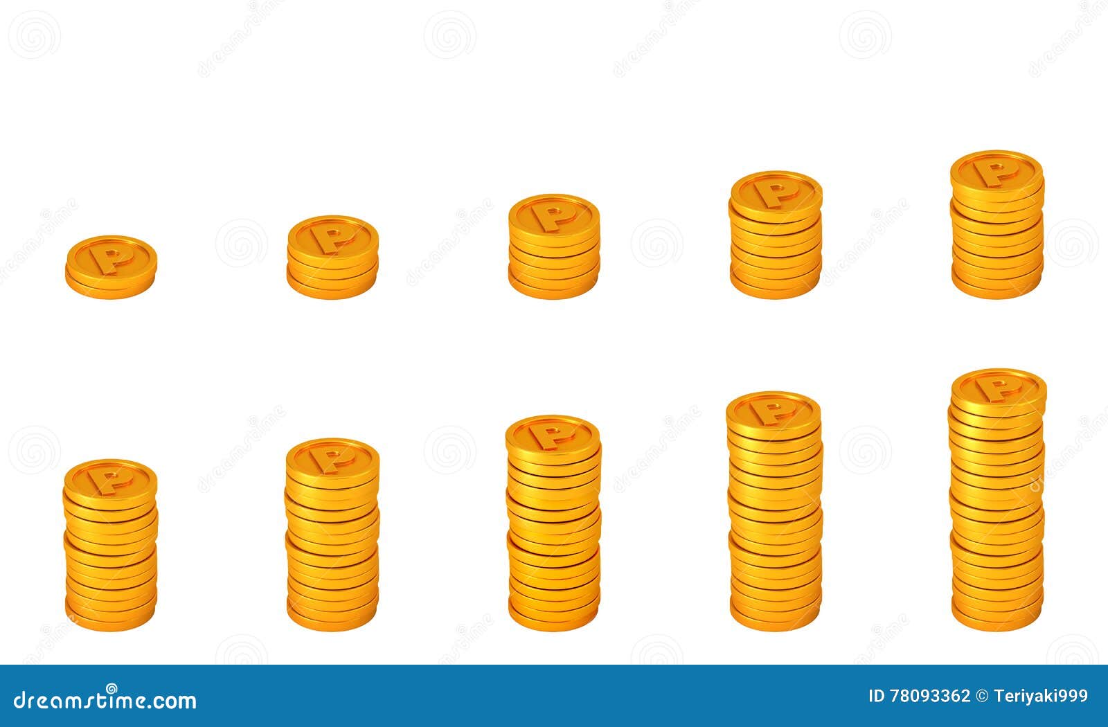 Points coins stock illustration. Illustration of money - 78093362