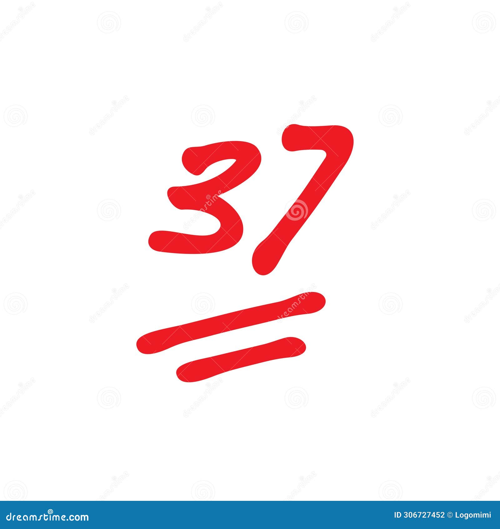 37 Points Exam Results, Thirty Seven Points Test Score, Vector ...