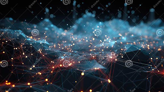 Points mesh data stock illustration. Illustration of structure - 361461558