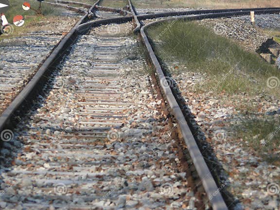 Changing tracks stock photo. Image of transportation - 270446232