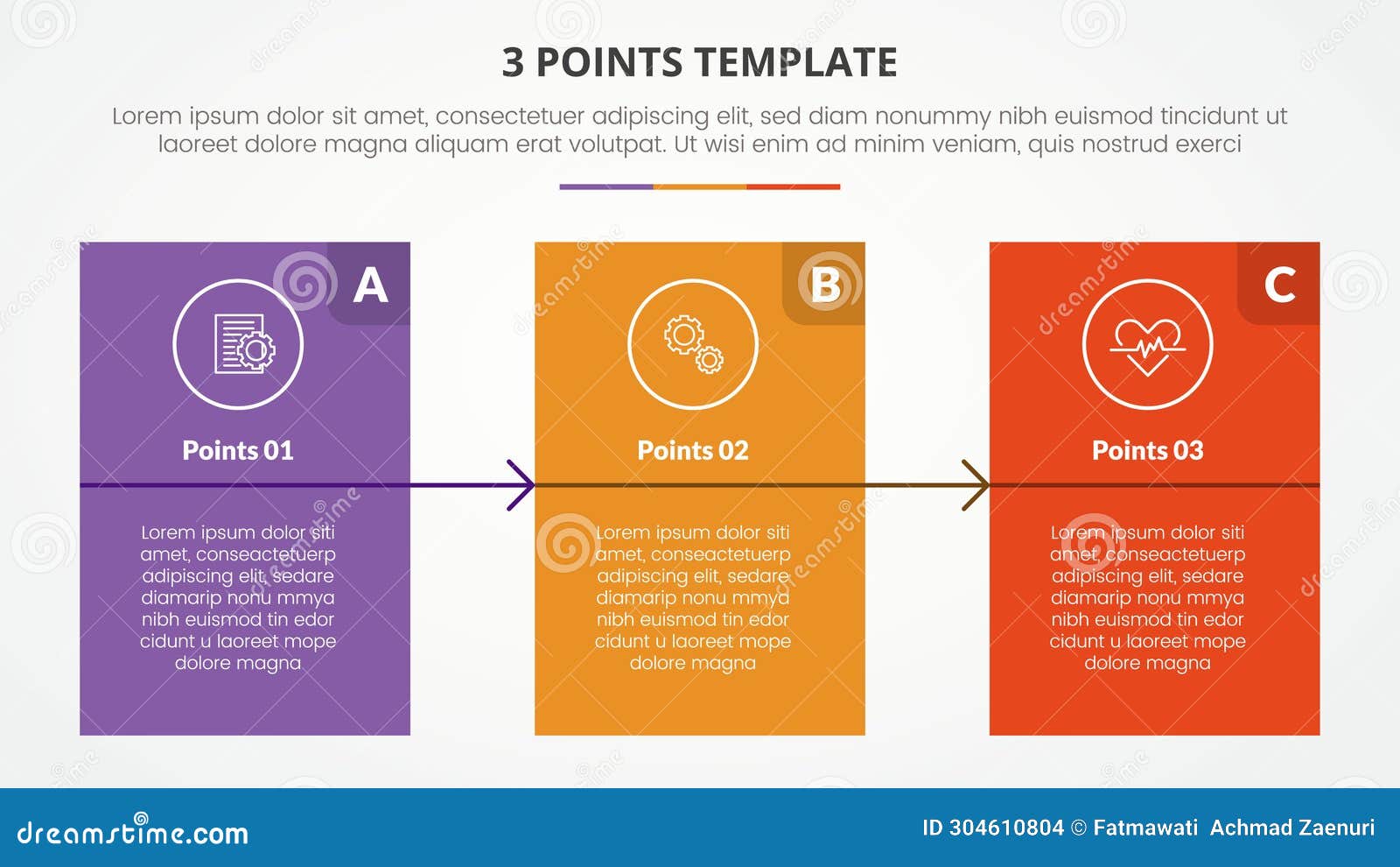 5 Points Stage Template Infographic Concept For Slide Presentation With ...