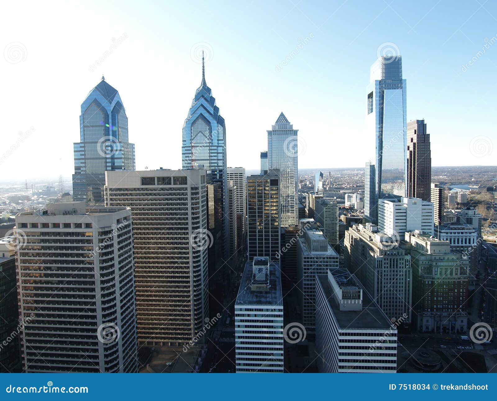 Pointy Towers stock photo. Image of pennsylvania, towers - 7518034