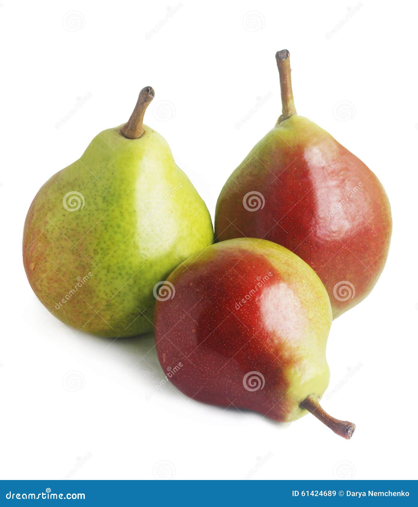 Poires juteuses image stock. Image du organique, légumes - 61424689