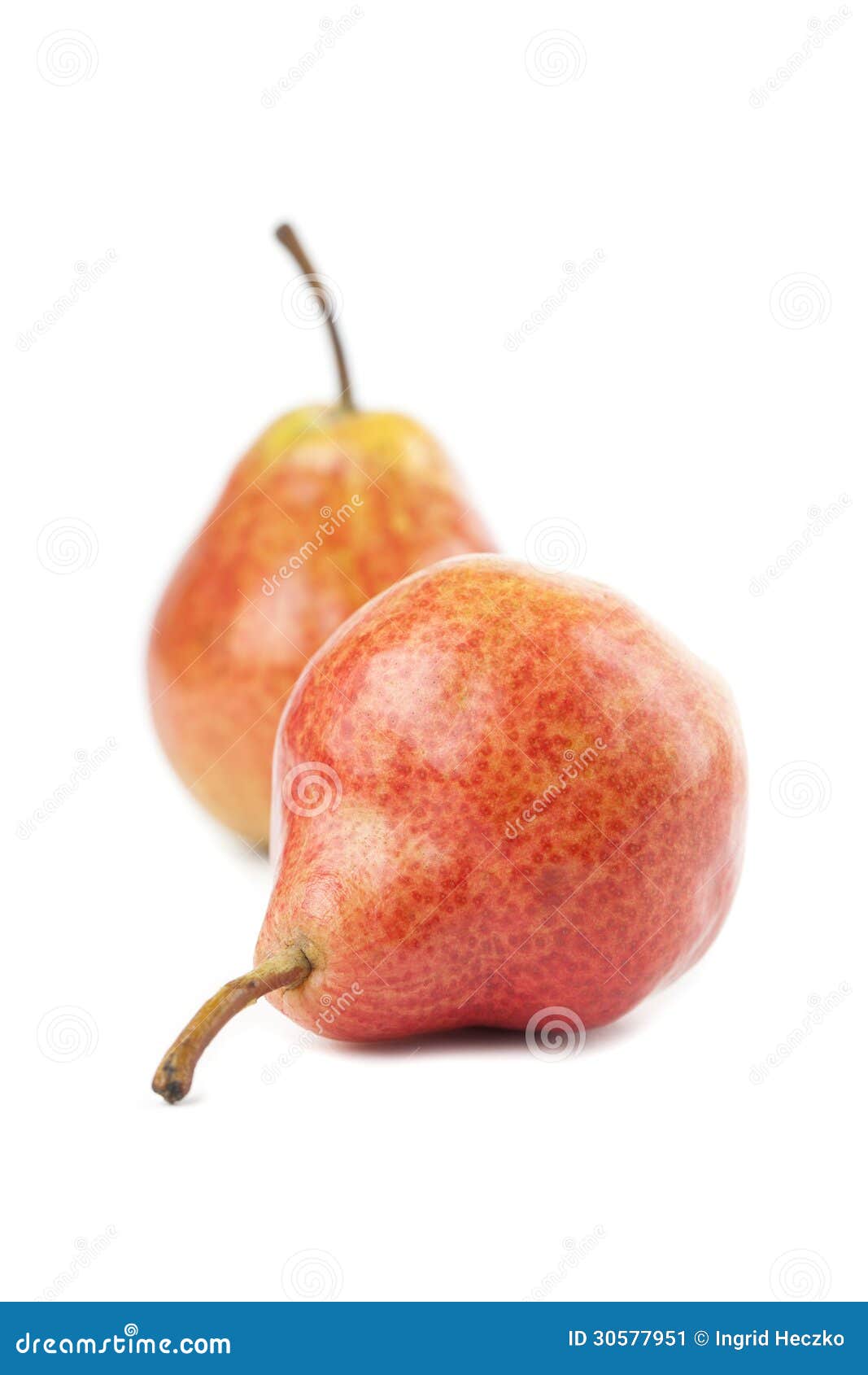 Poires rouges image stock. Image du poire, doux, juteux - 30577951