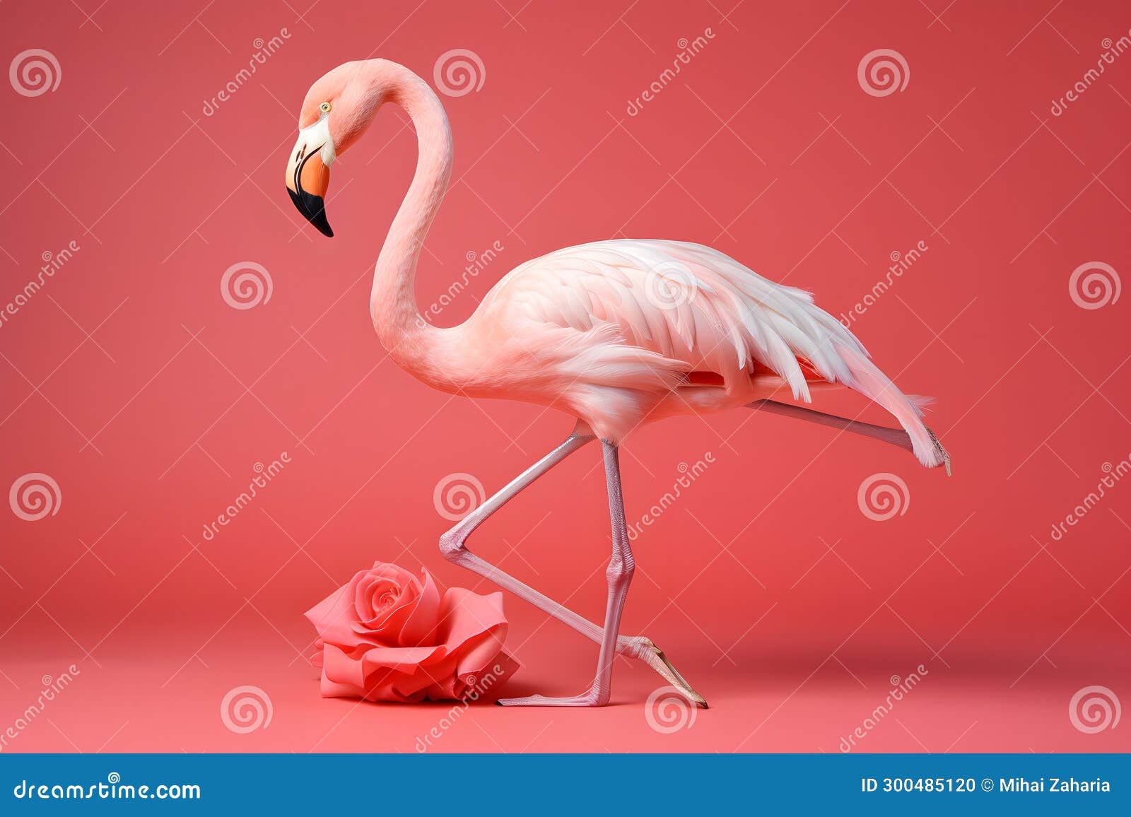 Poised Flamingo with Ballet Slippers Portrait. Generative AI ... Poised Flamingo with Ballet Slippers Portrait. Generative AI ...