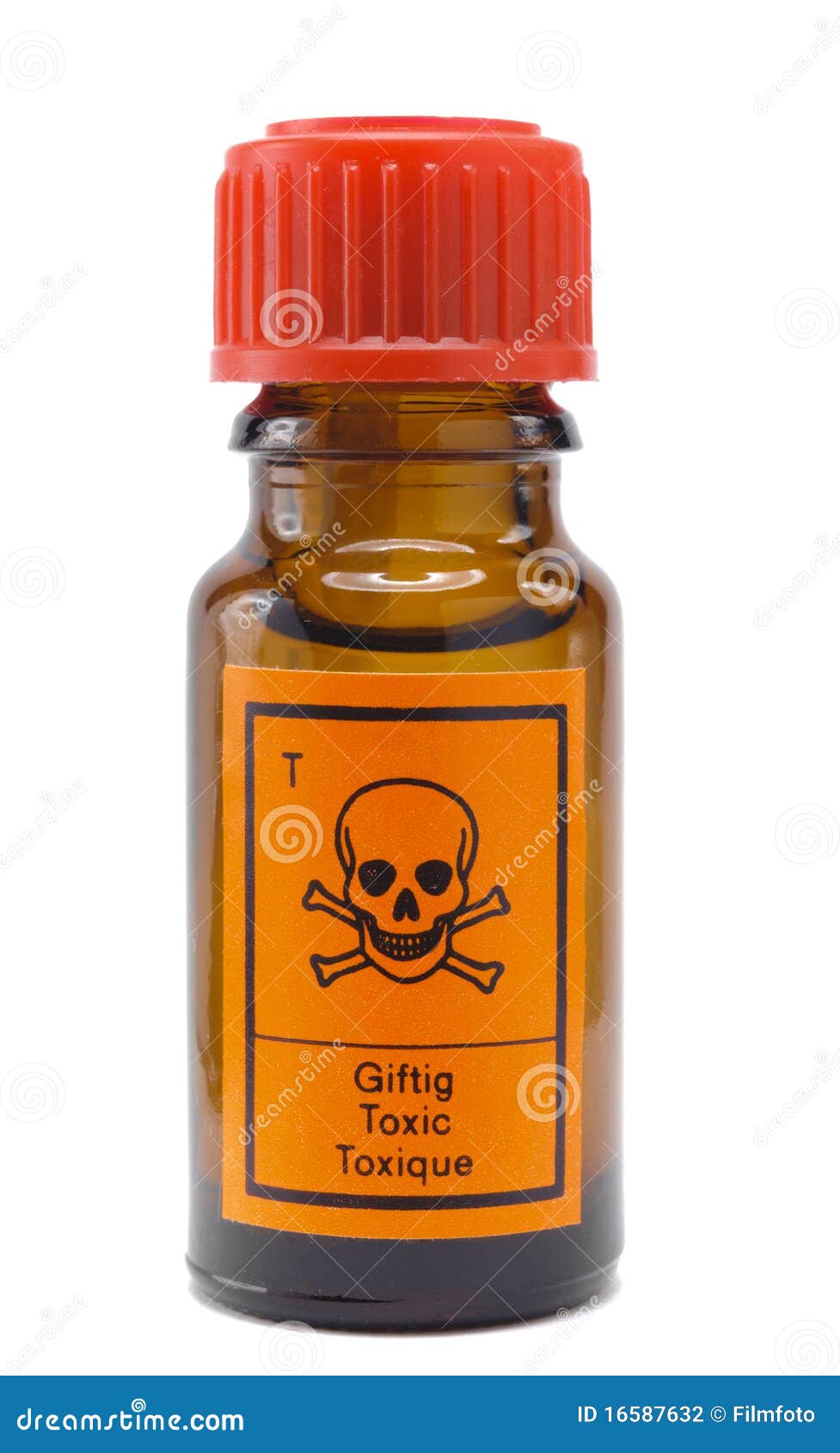 Poison stock photo. Image of orange, detail, palm, isolated - 16587632