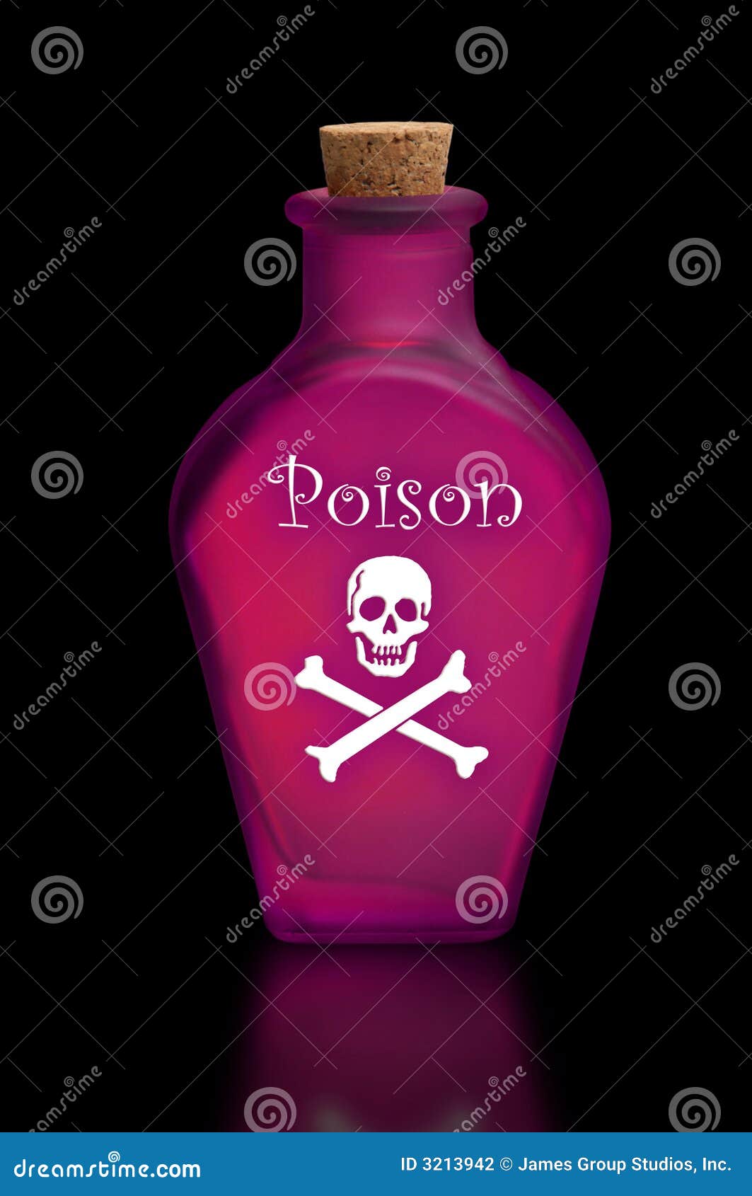 Poison stock photo. Image of death, purple, crossbones - 3213942
