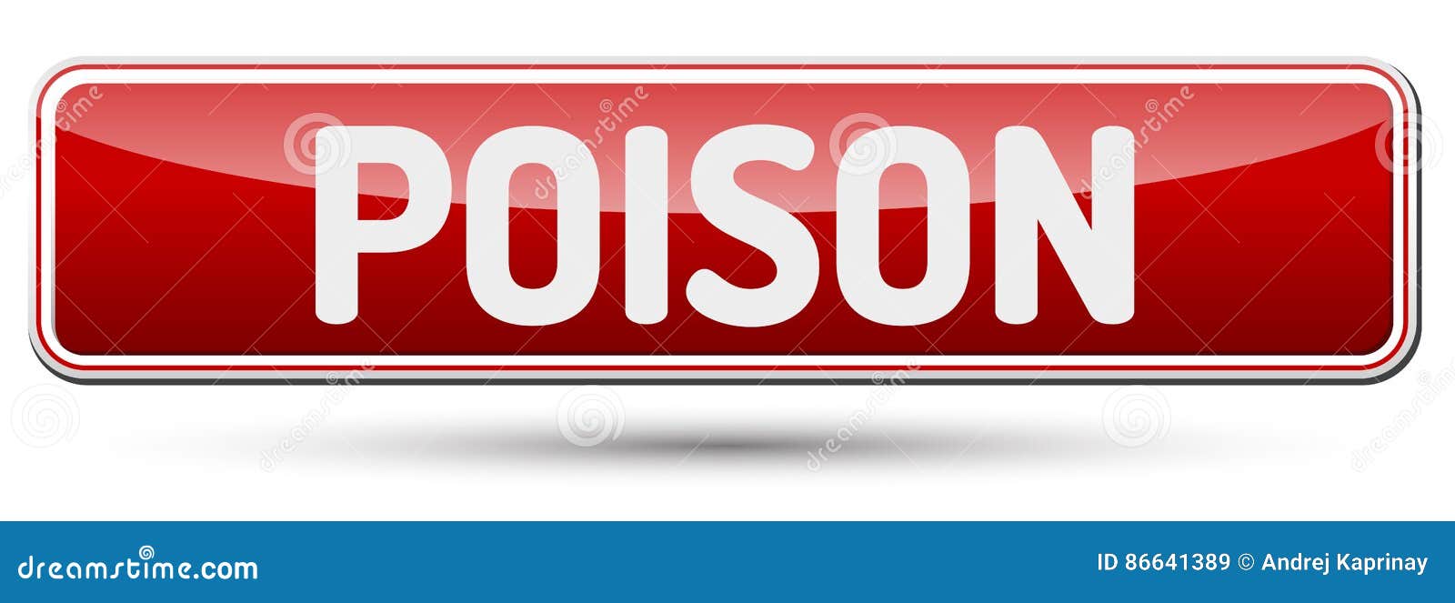 Poison - Text In Anamnesis. 3D Render. Royalty-Free Stock Photography ...