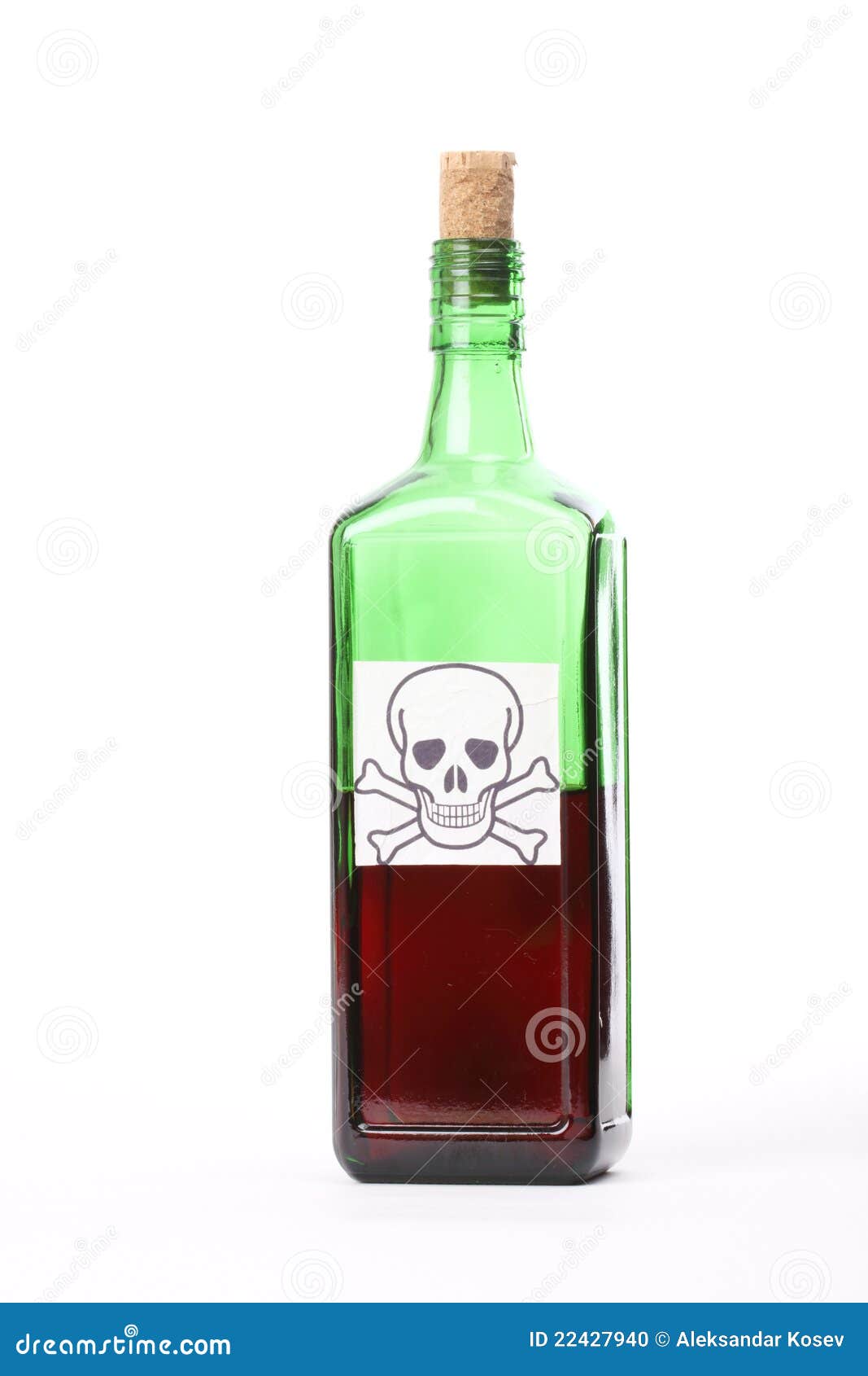 Poison bottle stock photo. Image of health, poison, green - 22427940
