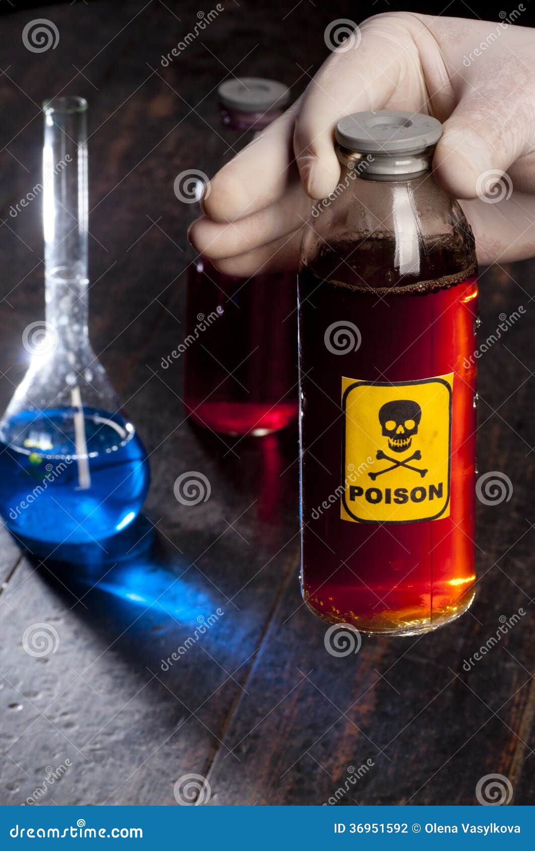 Poison bottle with label stock photo. Image of green - 36951592