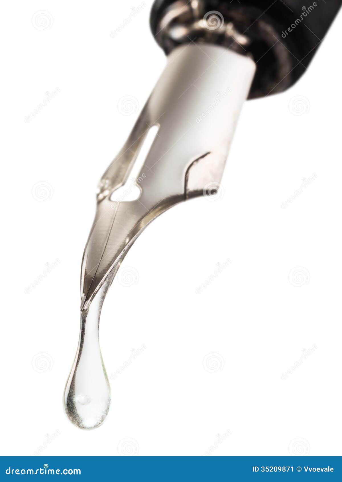 Dripping Ink From Pen