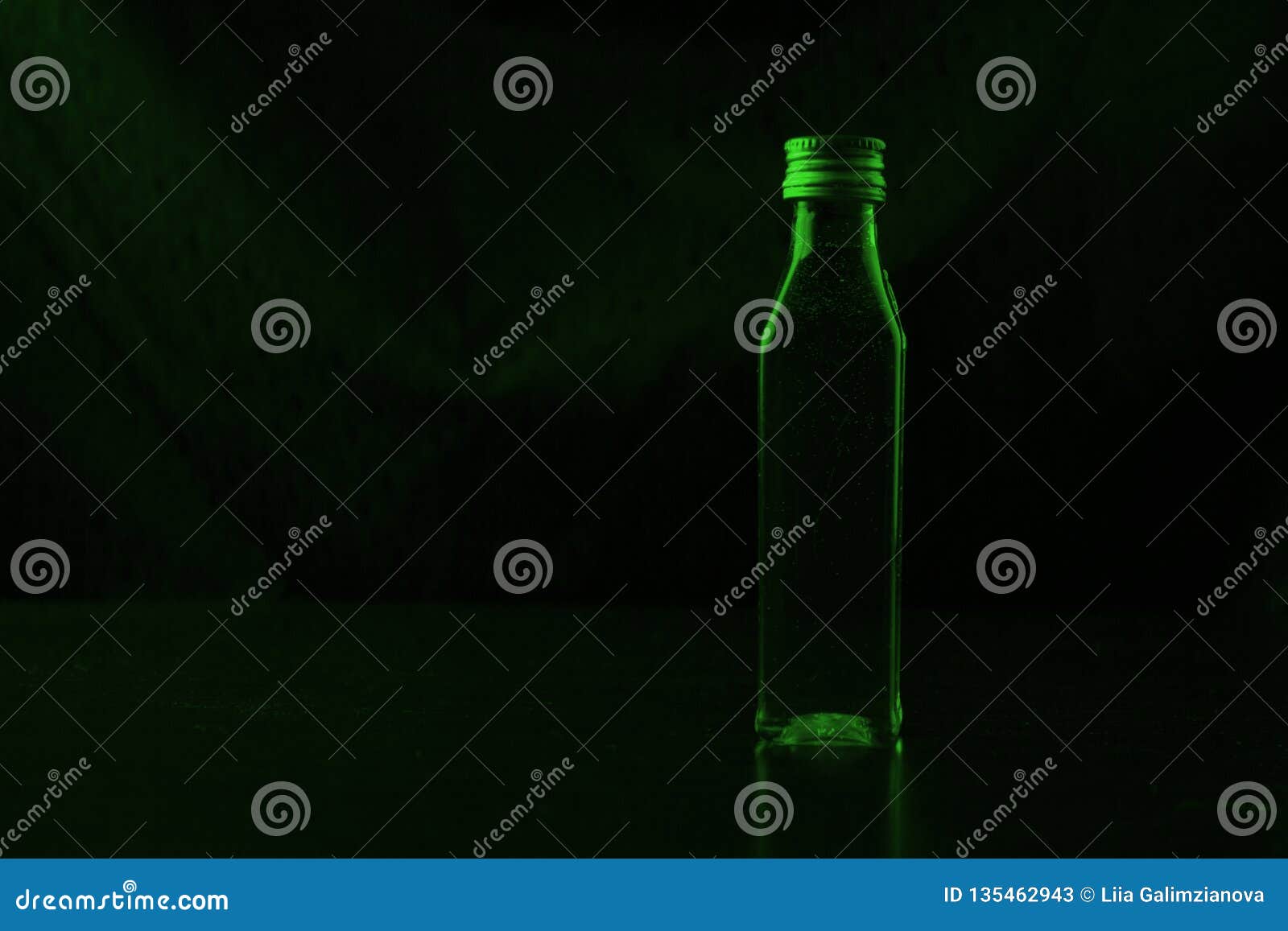 The Poison is a Green Liquid Stock Image - Image of flask, experiment ...