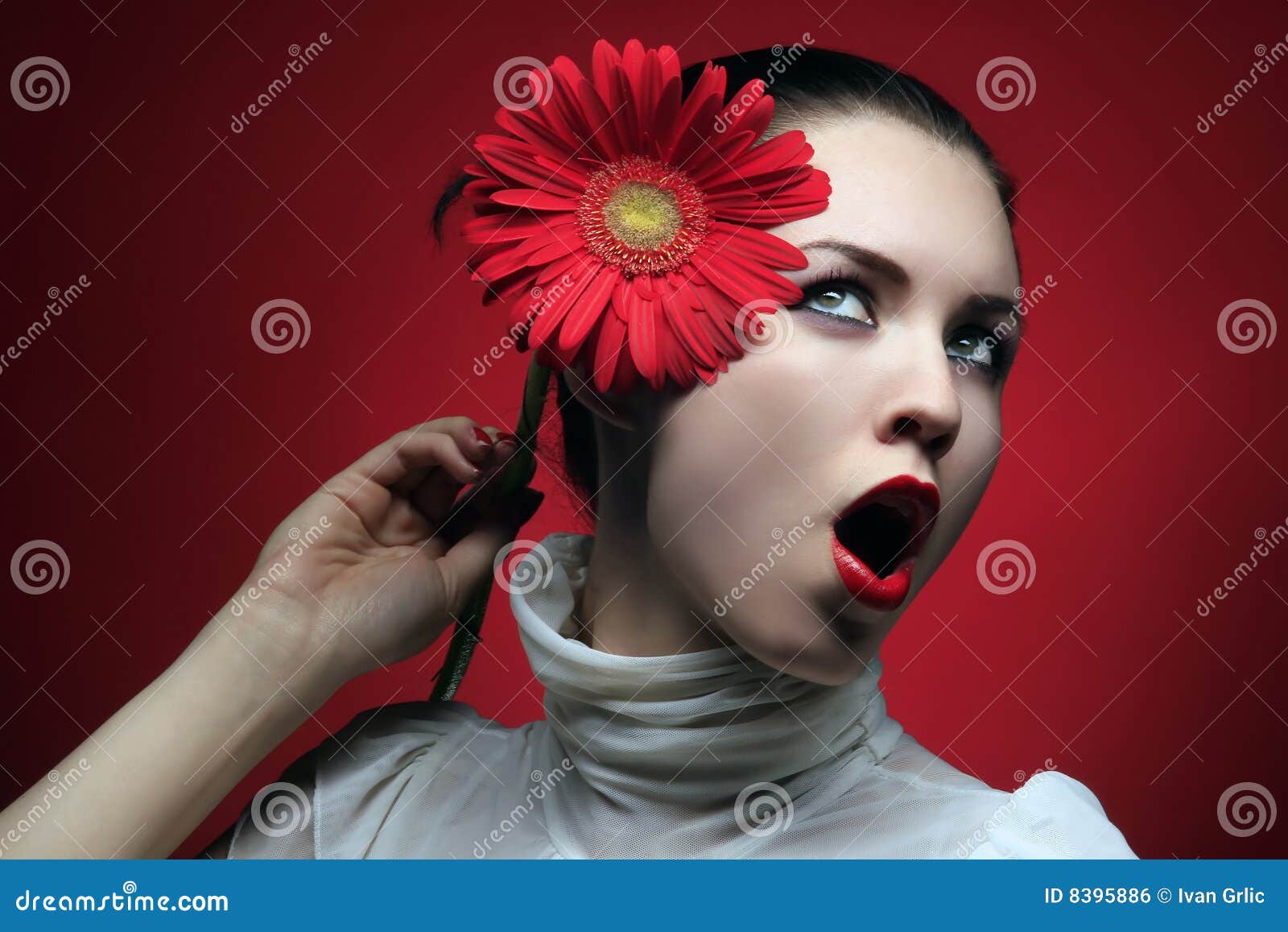 Poison oooo stock photo. Image of skin, alone, brunette - 8395886