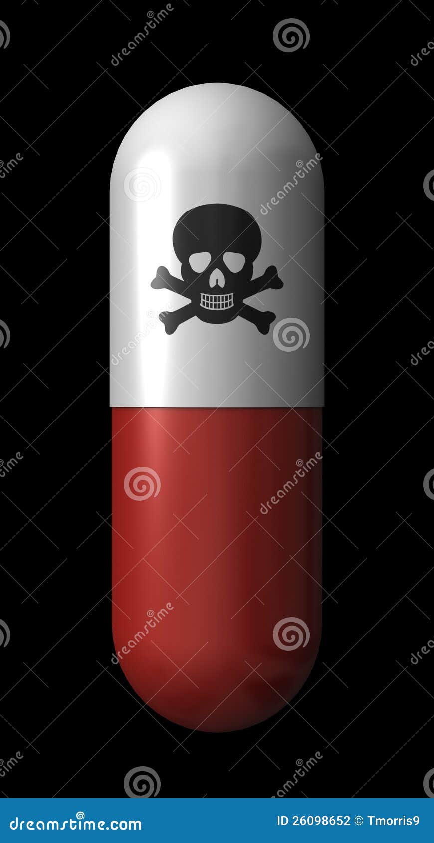Poison Pill stock illustration. Illustration of medicine - 26098652