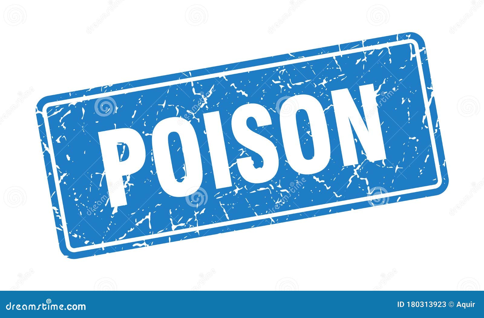 Poison Sign Vector Illustration | CartoonDealer.com #10712754