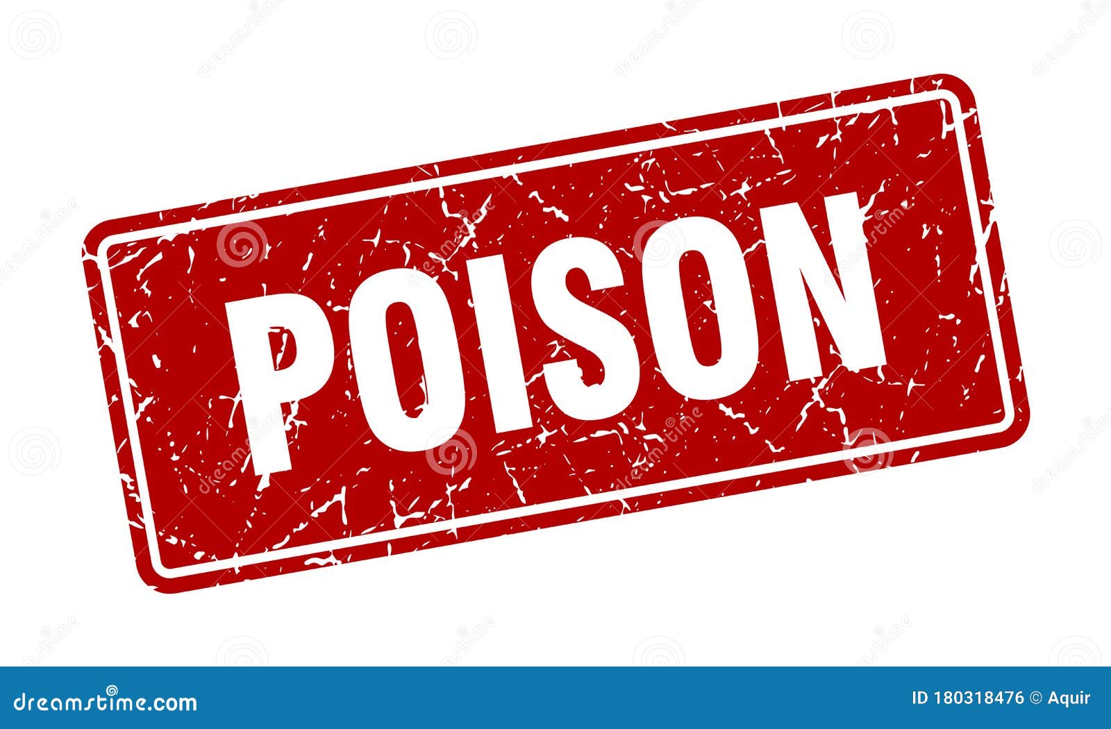 Poison Sign Vector Illustration | CartoonDealer.com #10712754