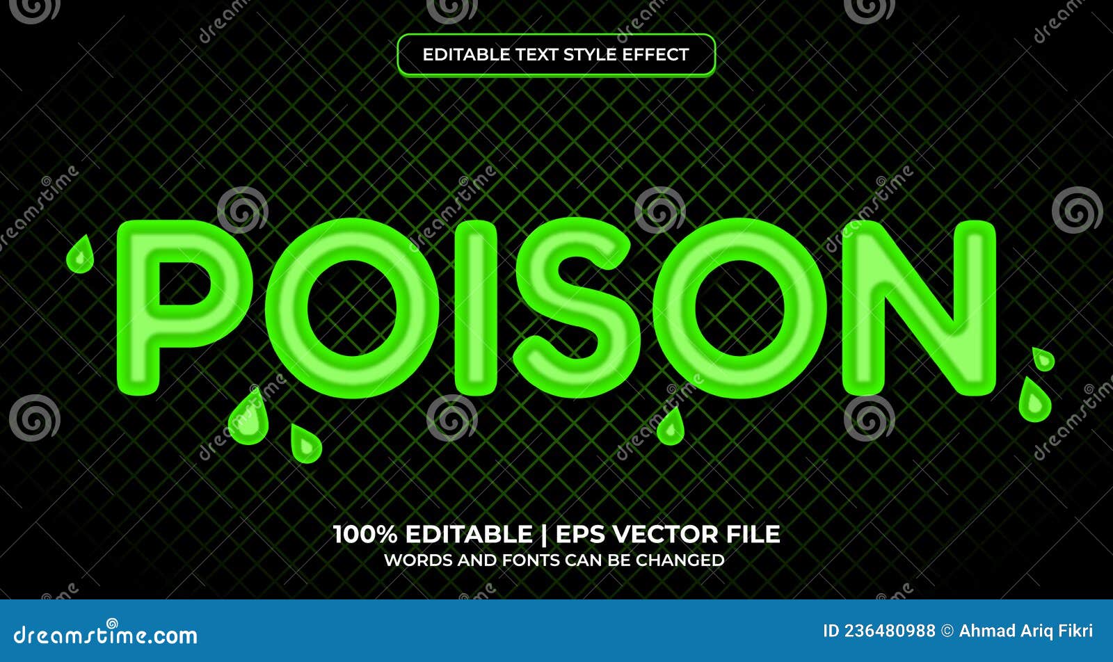 Poison - Text In Anamnesis. 3D Render. Royalty-Free Stock Photography ...