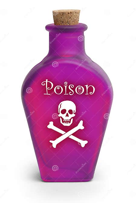Poison on White stock photo. Image of liquid, potion, white - 3213938