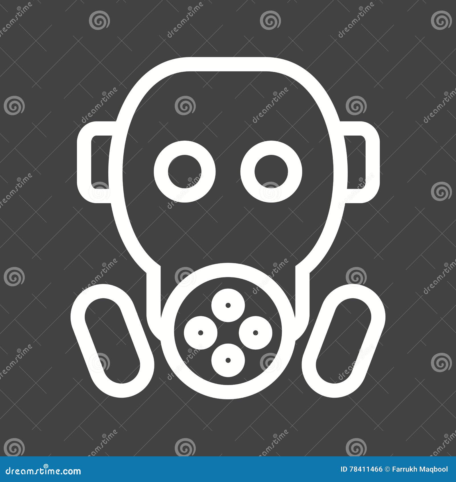 Poisonous Gas stock vector. Illustration of protection - 78411466