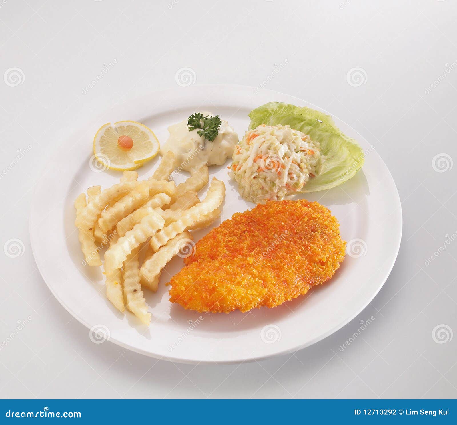 Poisson-frite photo stock. Image du rapide, patate, morues - 12713292