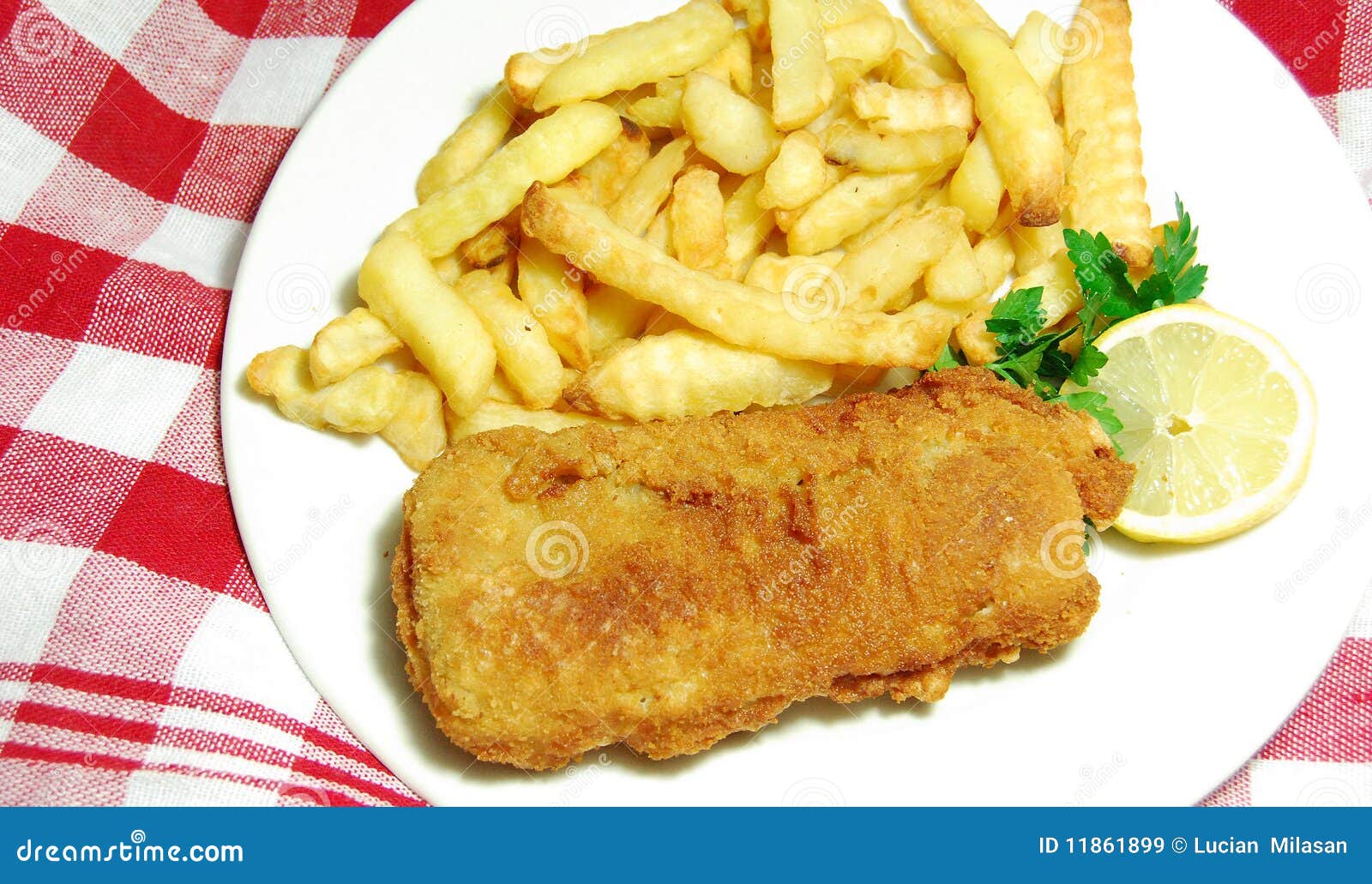 Poisson-frites image stock. Image of fritures, coupure - 11861899