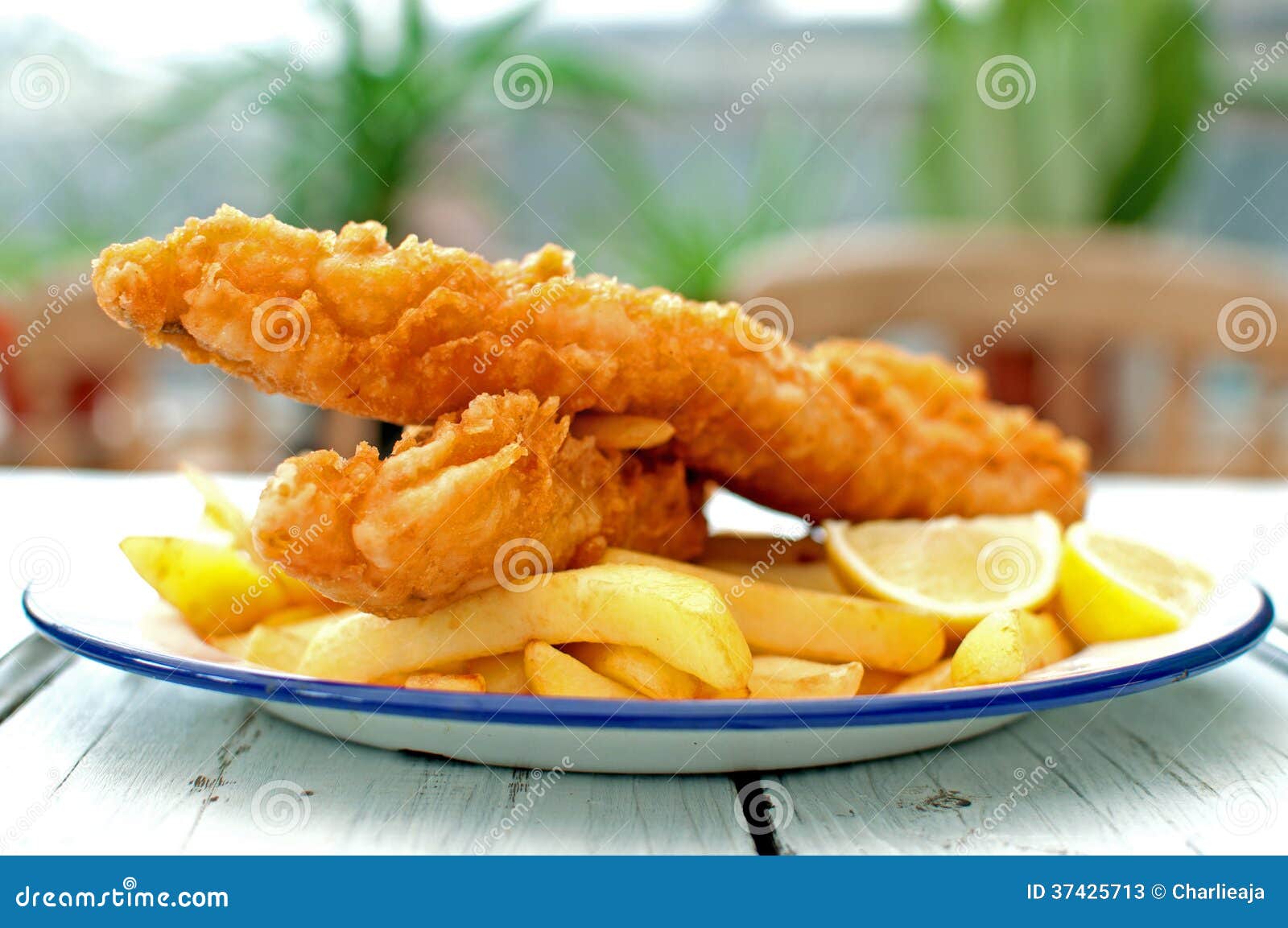 Poisson-frites image stock. Image du anglais, régime - 37425713