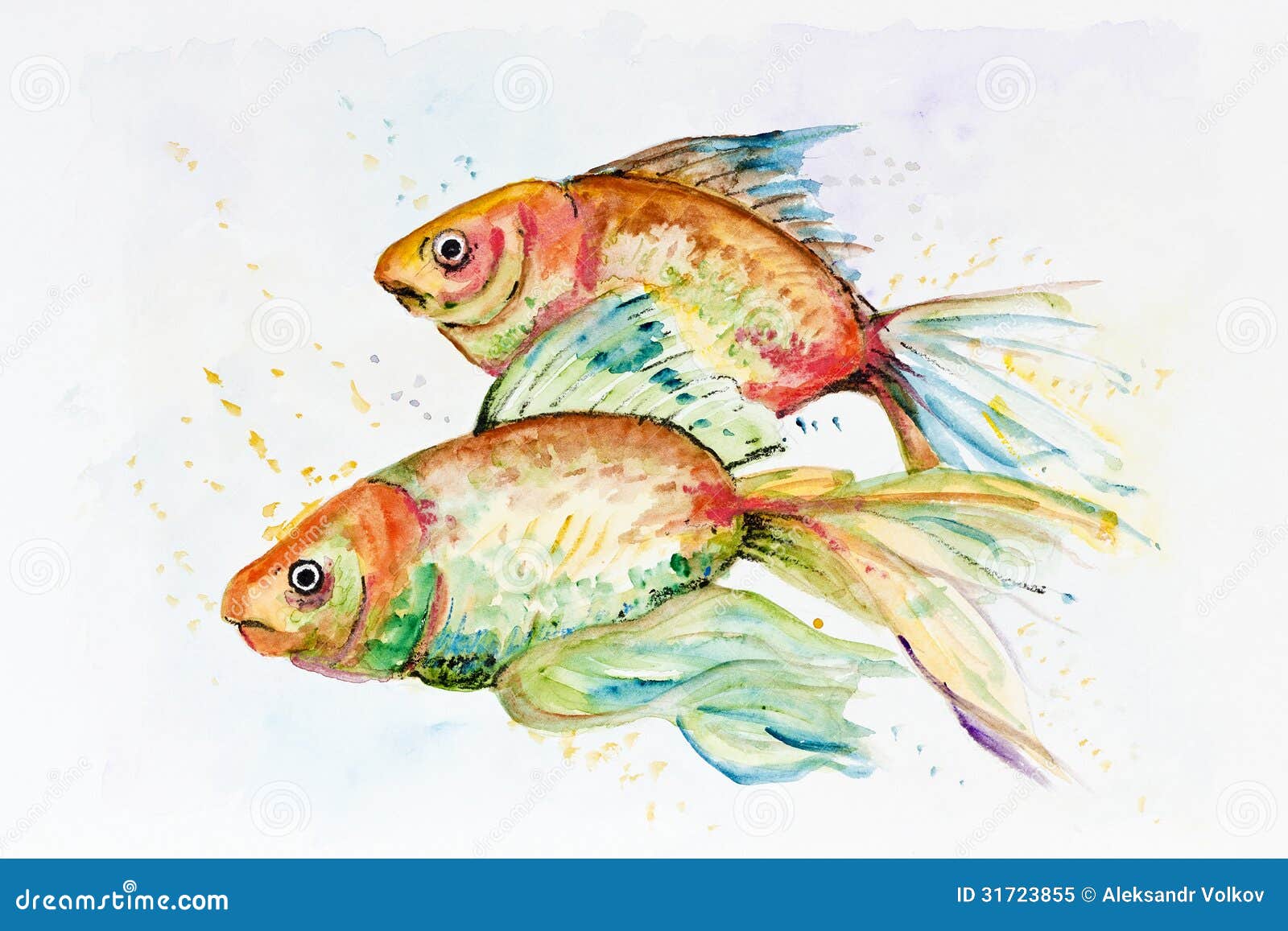 Poisson Rouge Triste