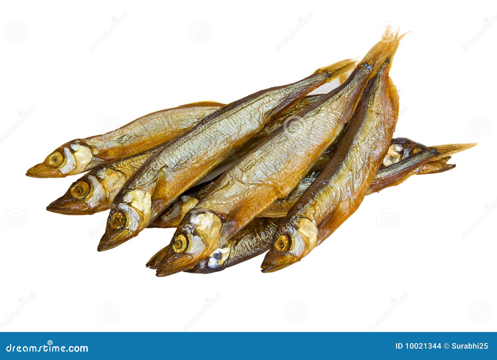 Poissons d'hareng bouffi photo stock. Image du repas - 10021344