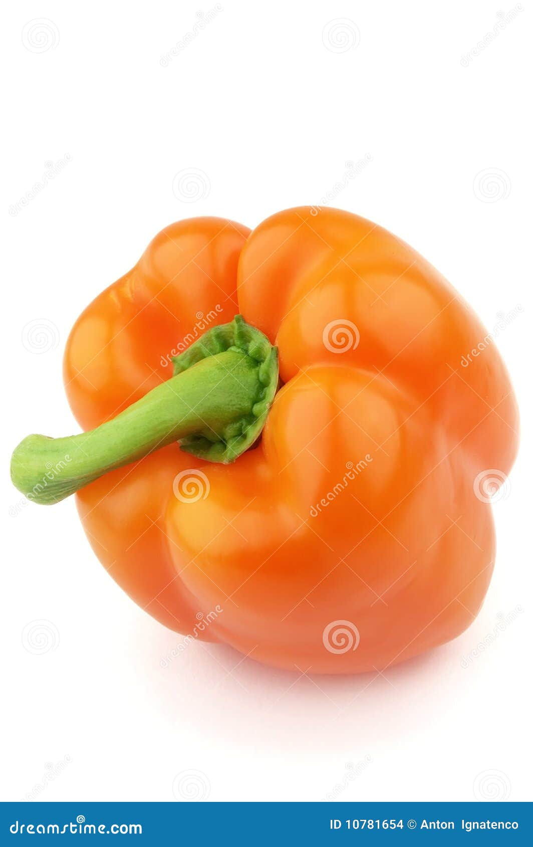 Poivre orange photo stock. Image of cheminée, ingrédient - 10781654