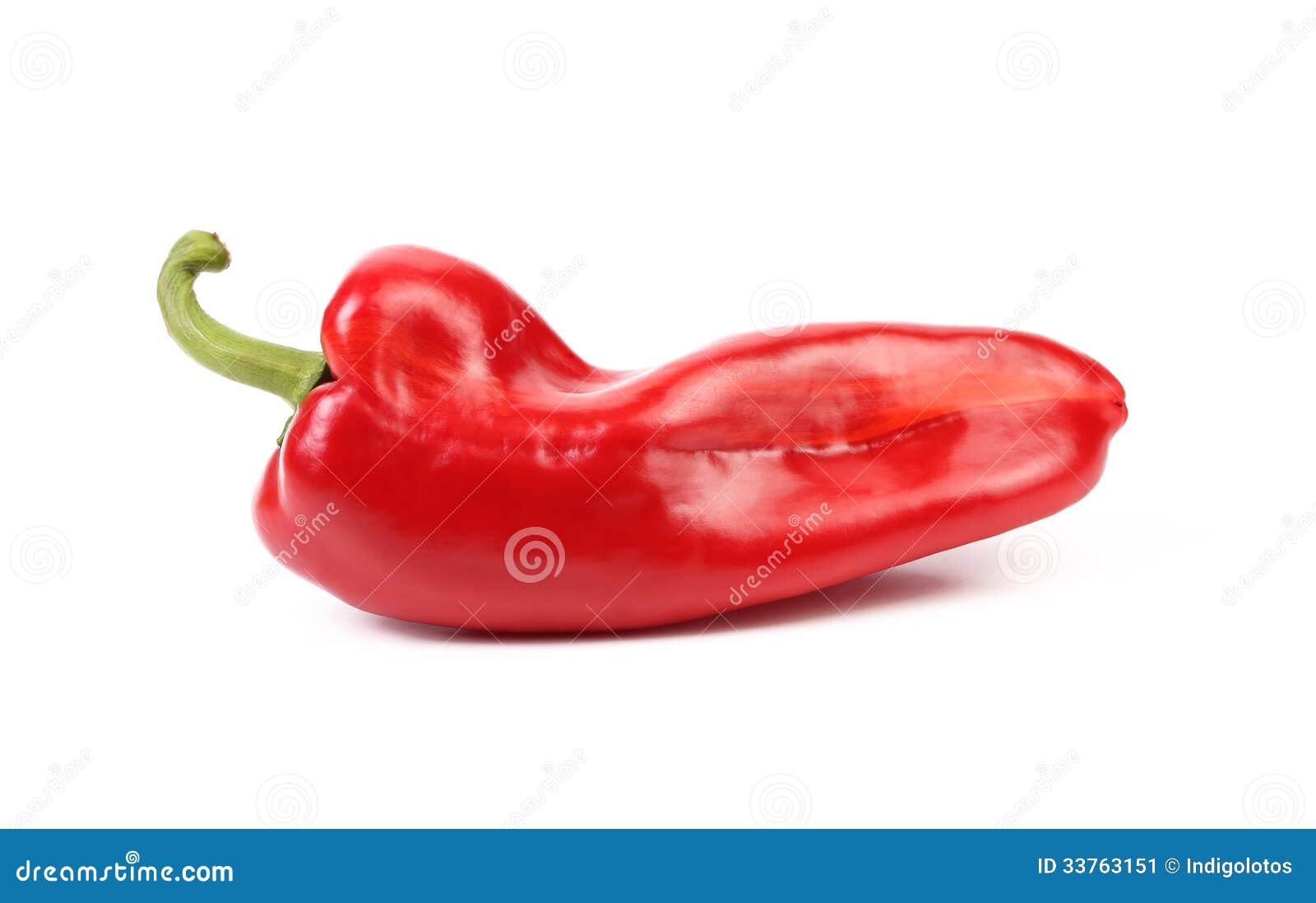 Poivre Pointu Doux Rouge (poivron) Image stock - Image du matrices ...