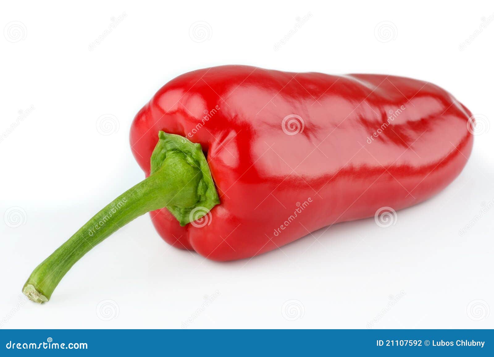 Poivron rouge photo stock. Image du vert, nutritif, fermer - 21107592