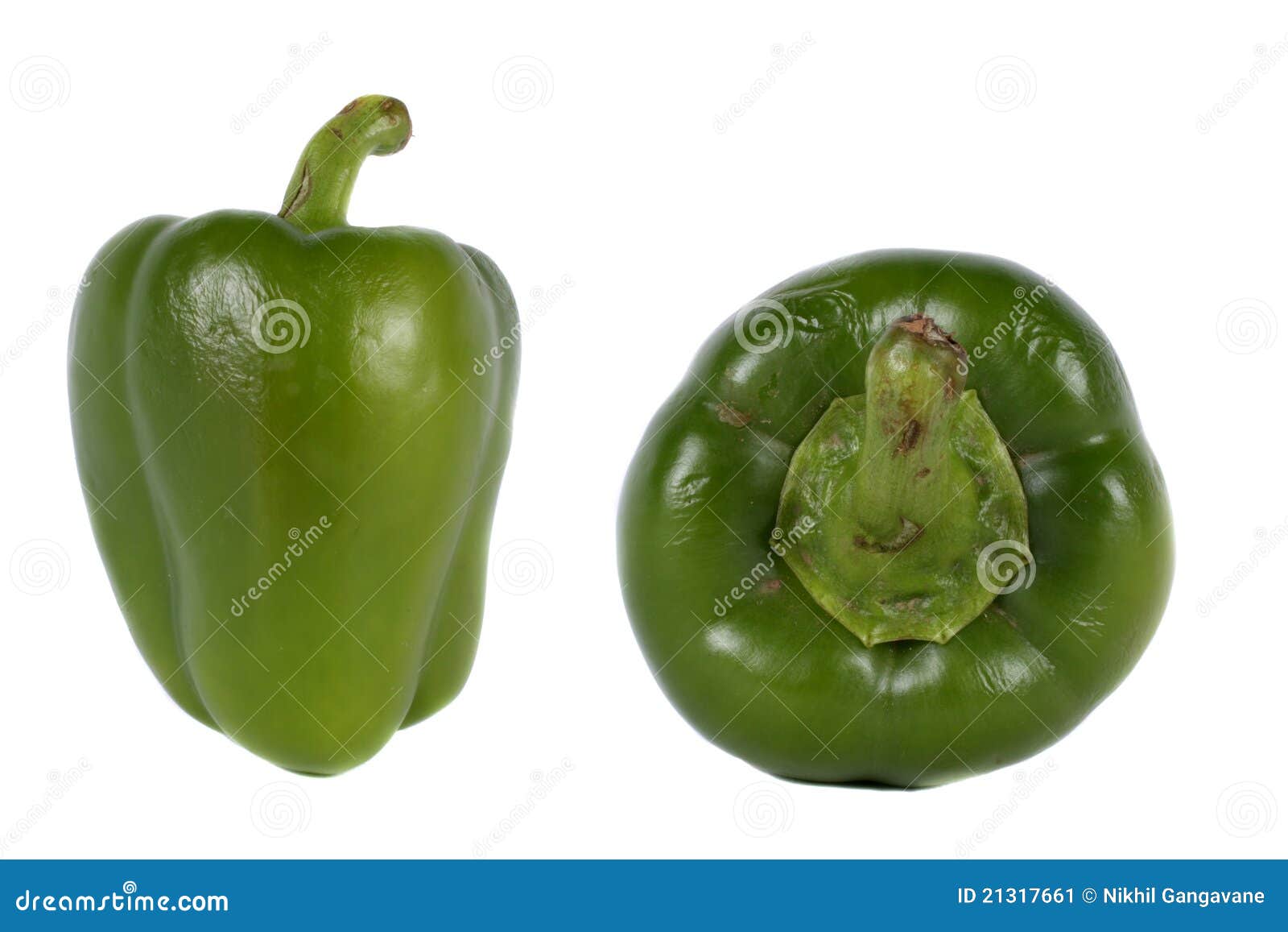 Poivron vert image stock. Image du vitamine, nutritif - 21317661