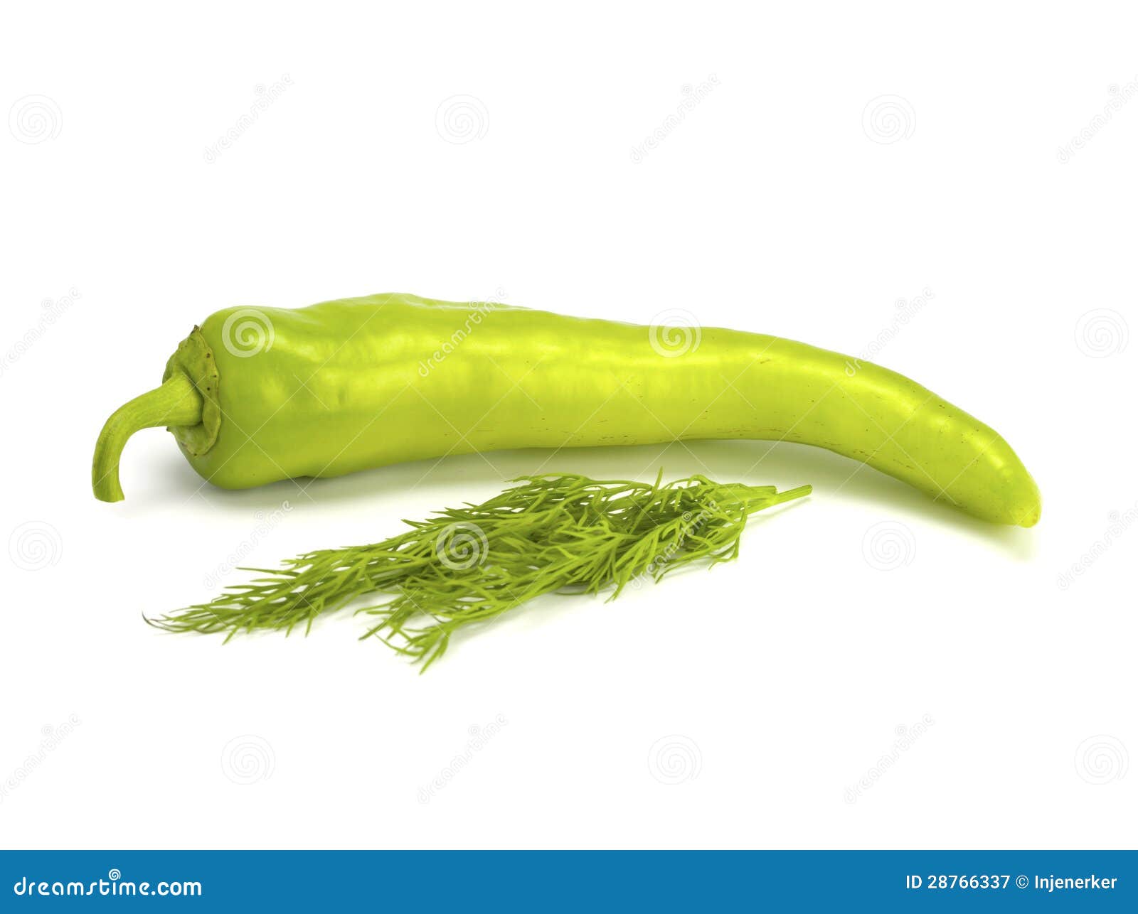 Poivron Vert Et Fenouil Pointus Image stock - Image du poivron, paprika ...