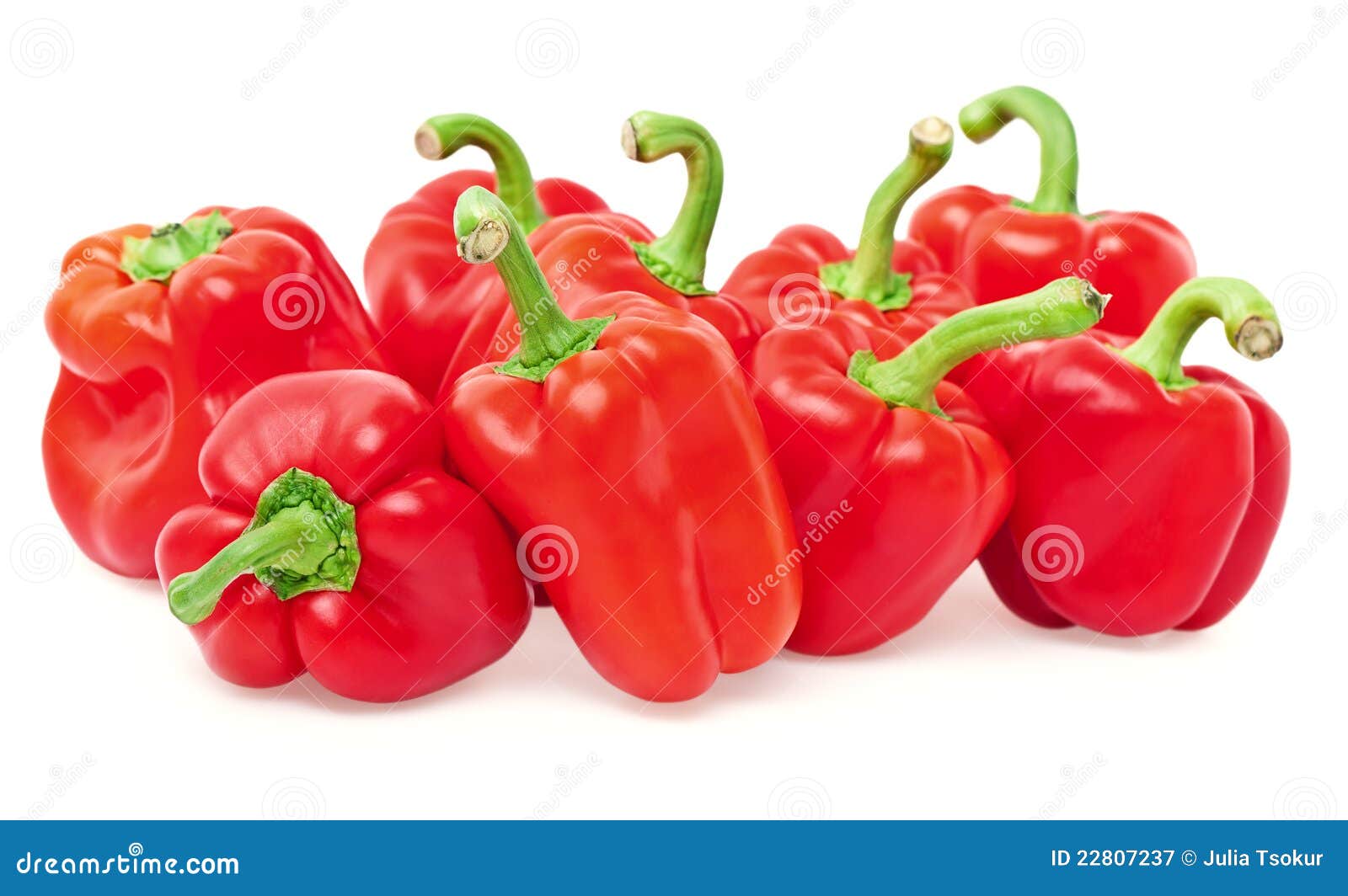 Poivrons rouges image stock. Image du cloche, végétarien - 22807237