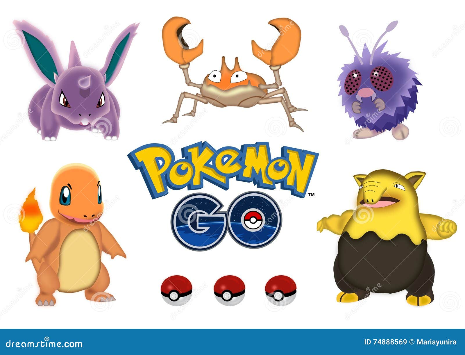 Pokemon gaat redactionele stock afbeelding. Illustration of vrouw ...