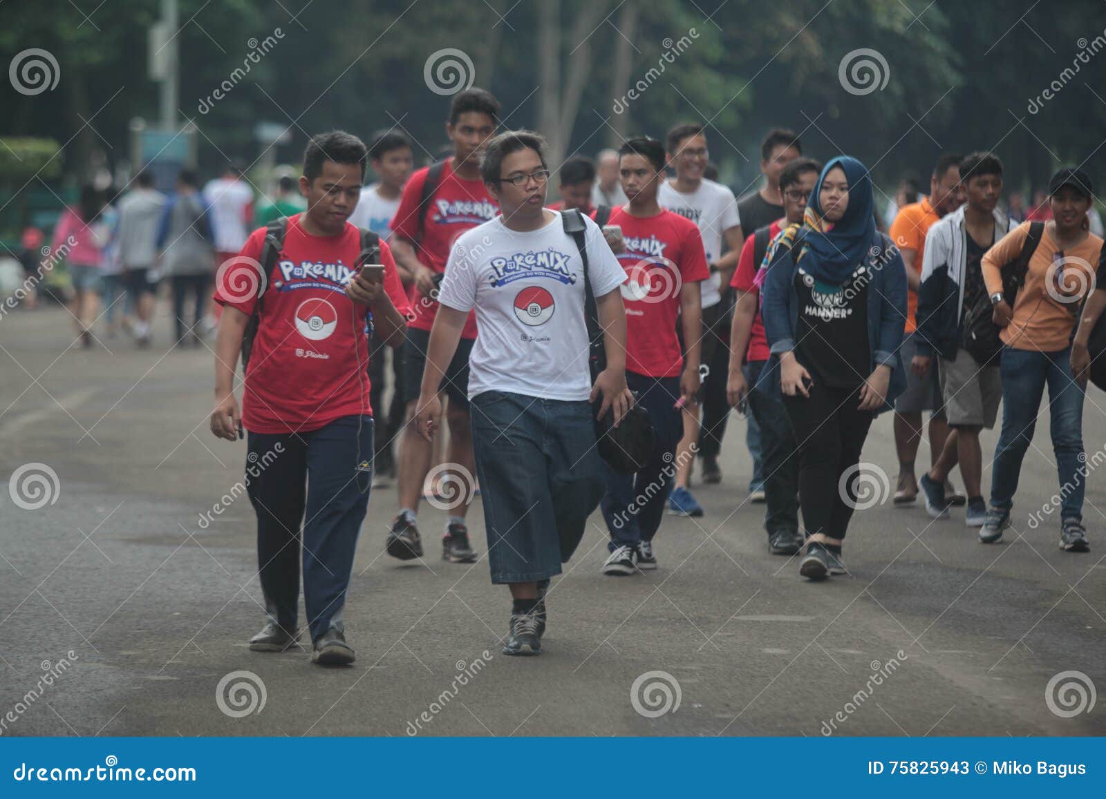 Pokemon Go Trainer In Indonesia Editorial Photo 75825831